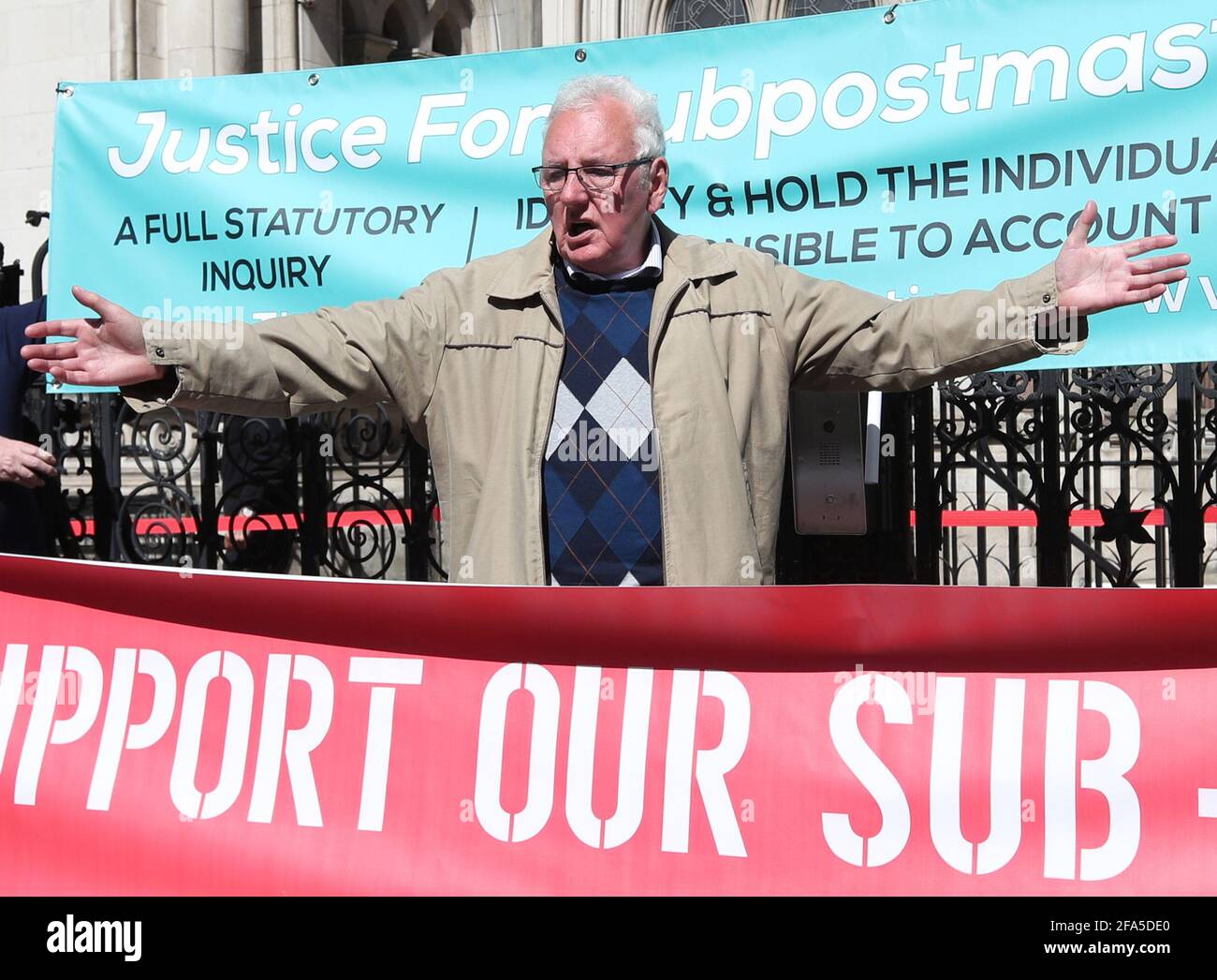 Former post office worker Noel Thomas , who was convicted of false ...