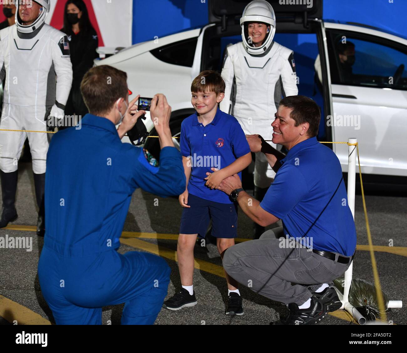 Kennedy Space Center, Florida. Friday, April 23, 2021: NASA Astronaut ...