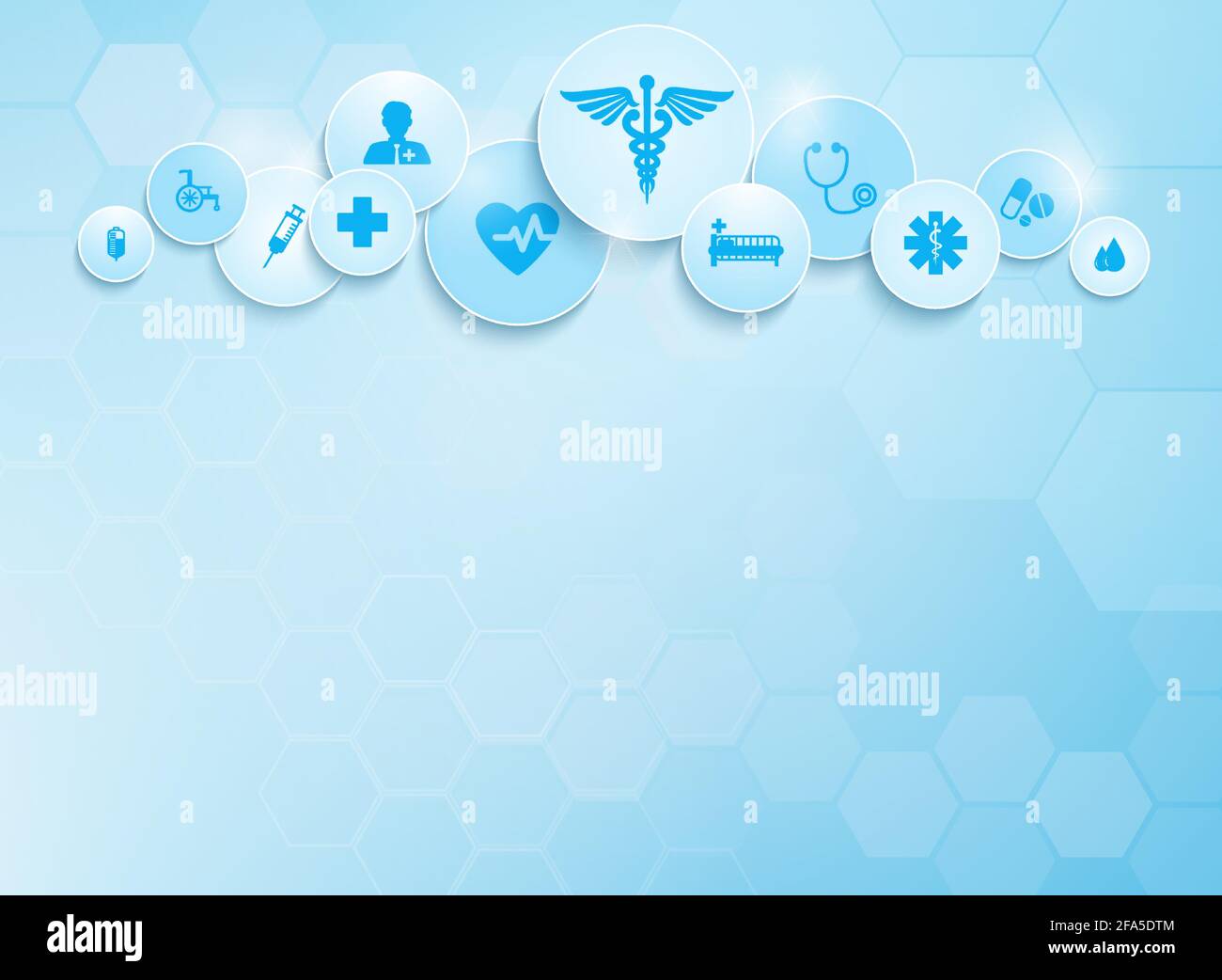 Medical background and icons to treat patients Stock Vector Image & Art ...