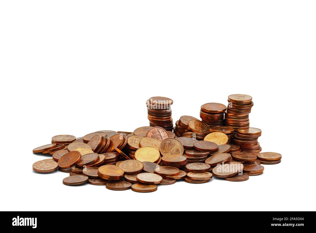 Cent munzen Cut Out Stock Images & Pictures - Alamy