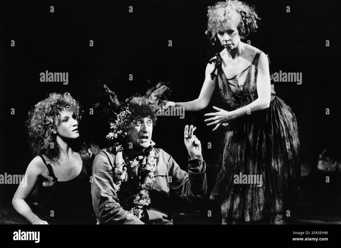 l-r: Penny Downie (Titania, Queen of the Fairies), Philip Jackson (Nick ...