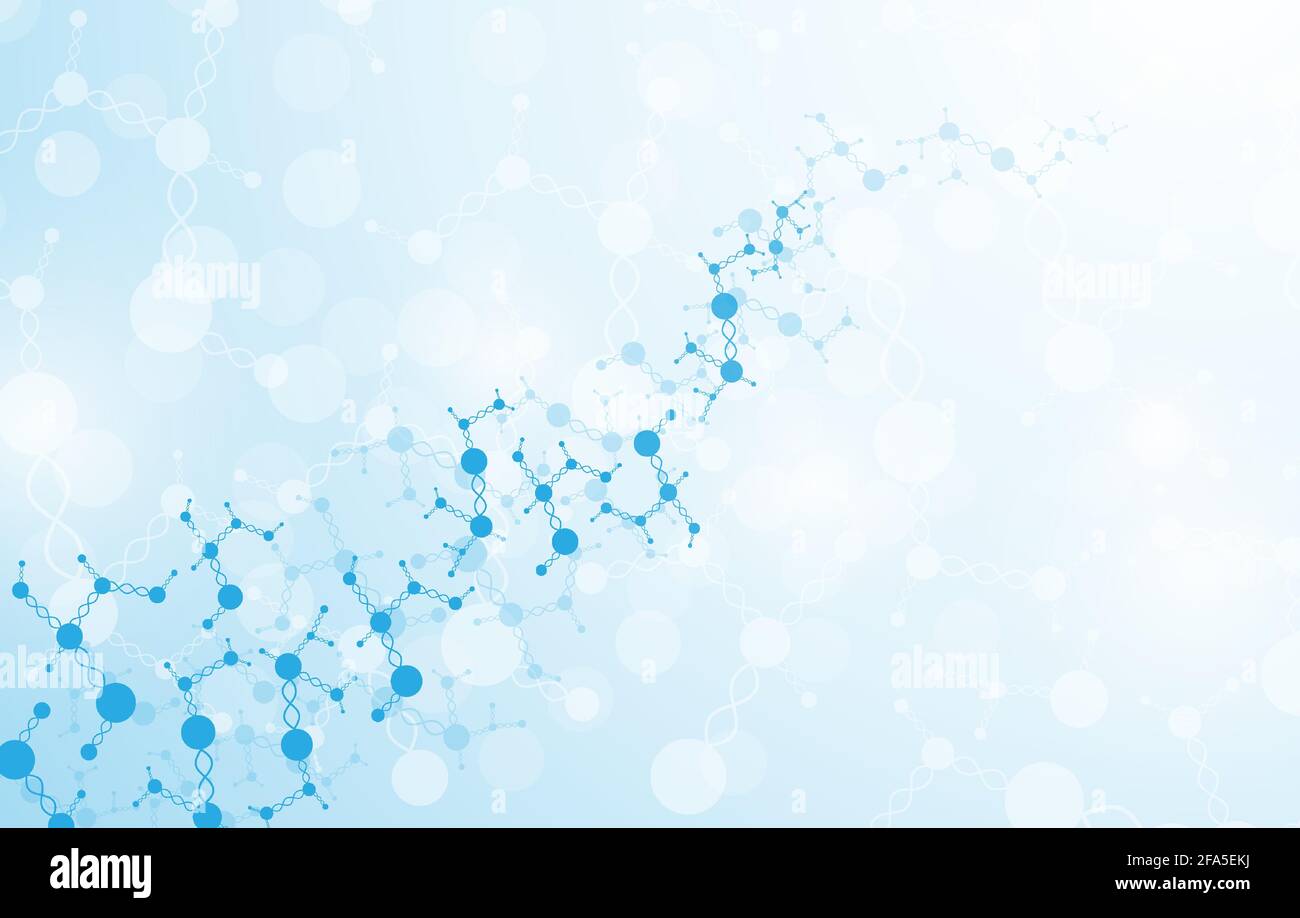 Abstract background medical substance and molecules Stock Vector Image ...