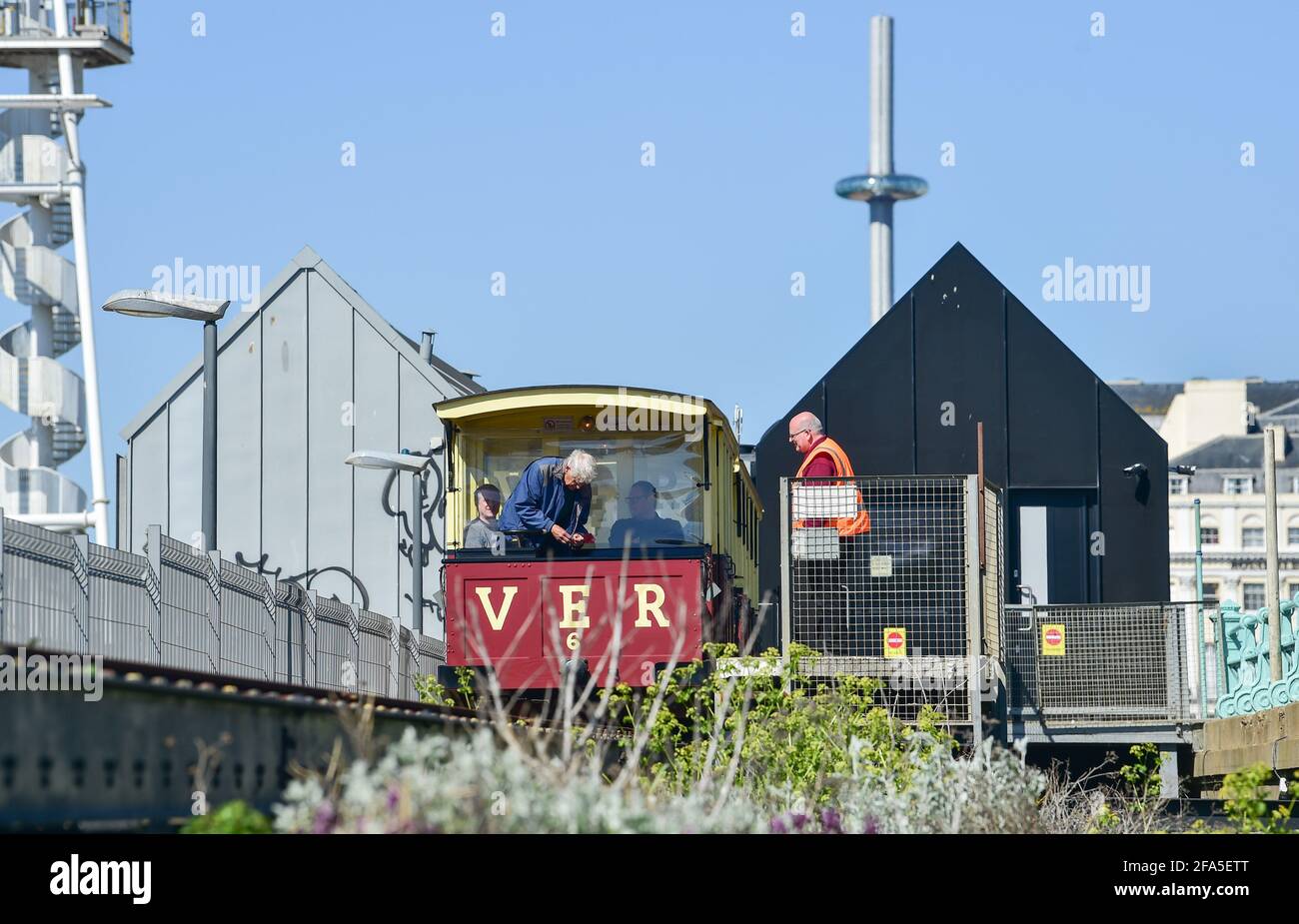 Nicholas owen volks railway hi-res stock photography and images - Alamy