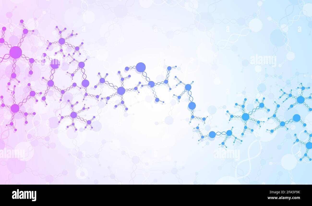 Abstract background medical substance and molecules Stock Vector Image ...