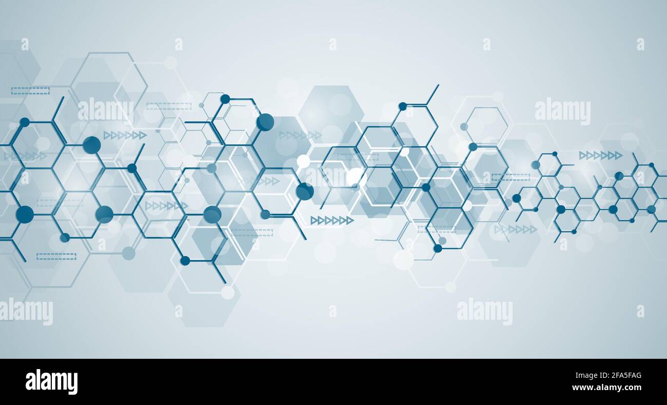 Abstract medical background and science concept background Stock Vector ...