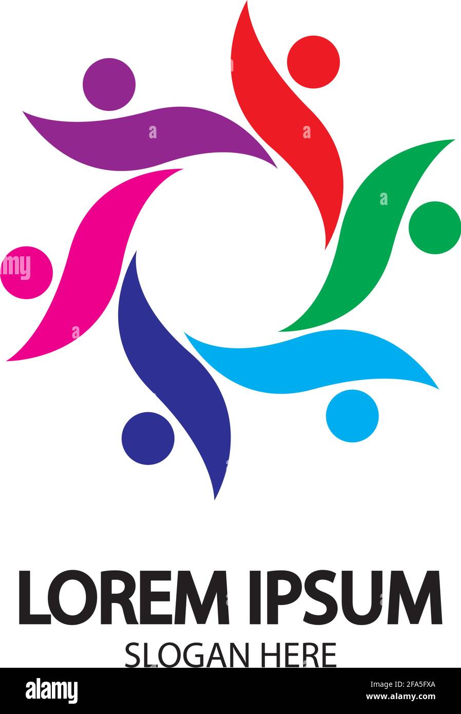 Community logo, Teamwork logo ,Group logo Stock Vector Image & Art - Alamy