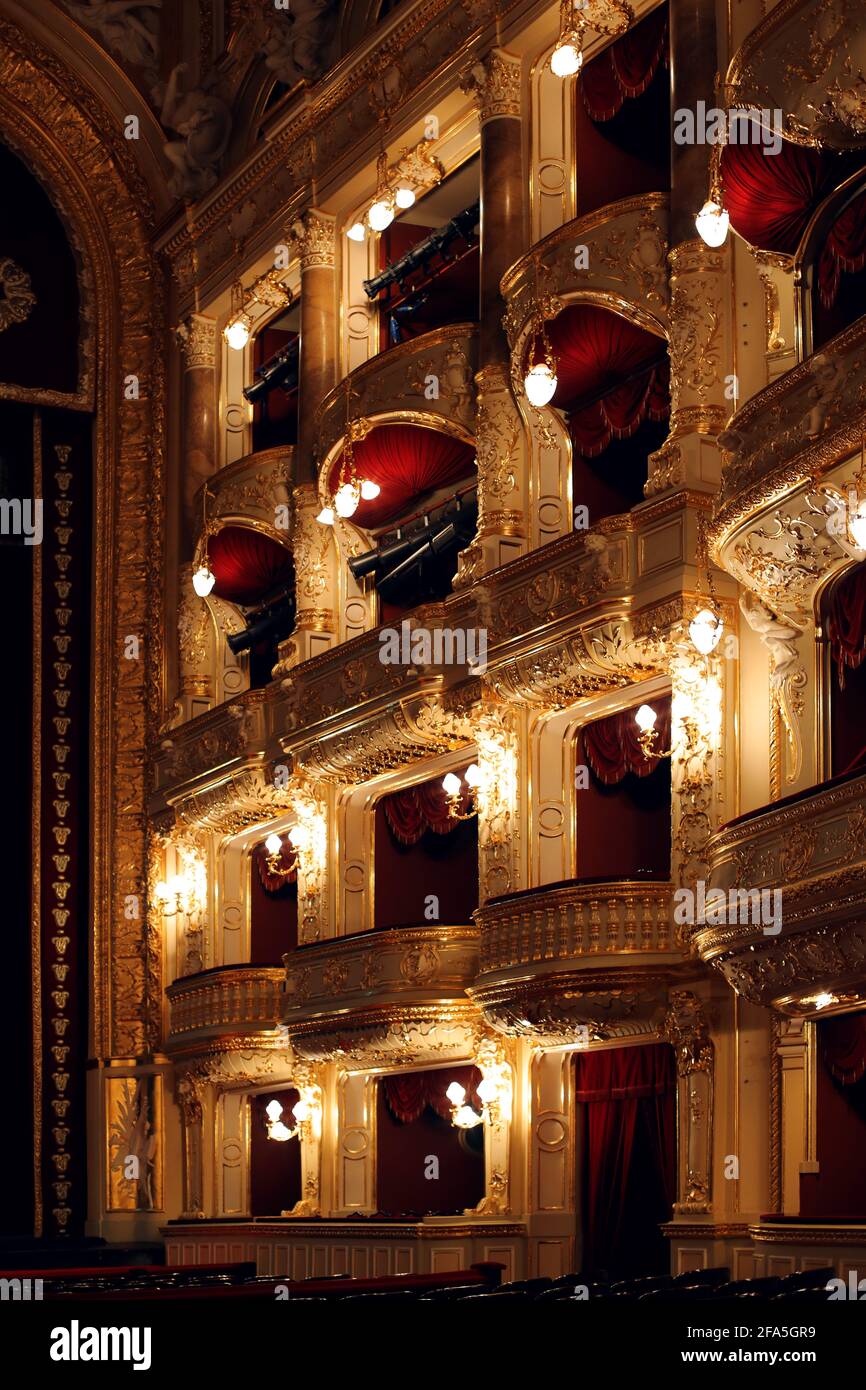 Odessa opera house inside hi-res stock photography and images - Alamy