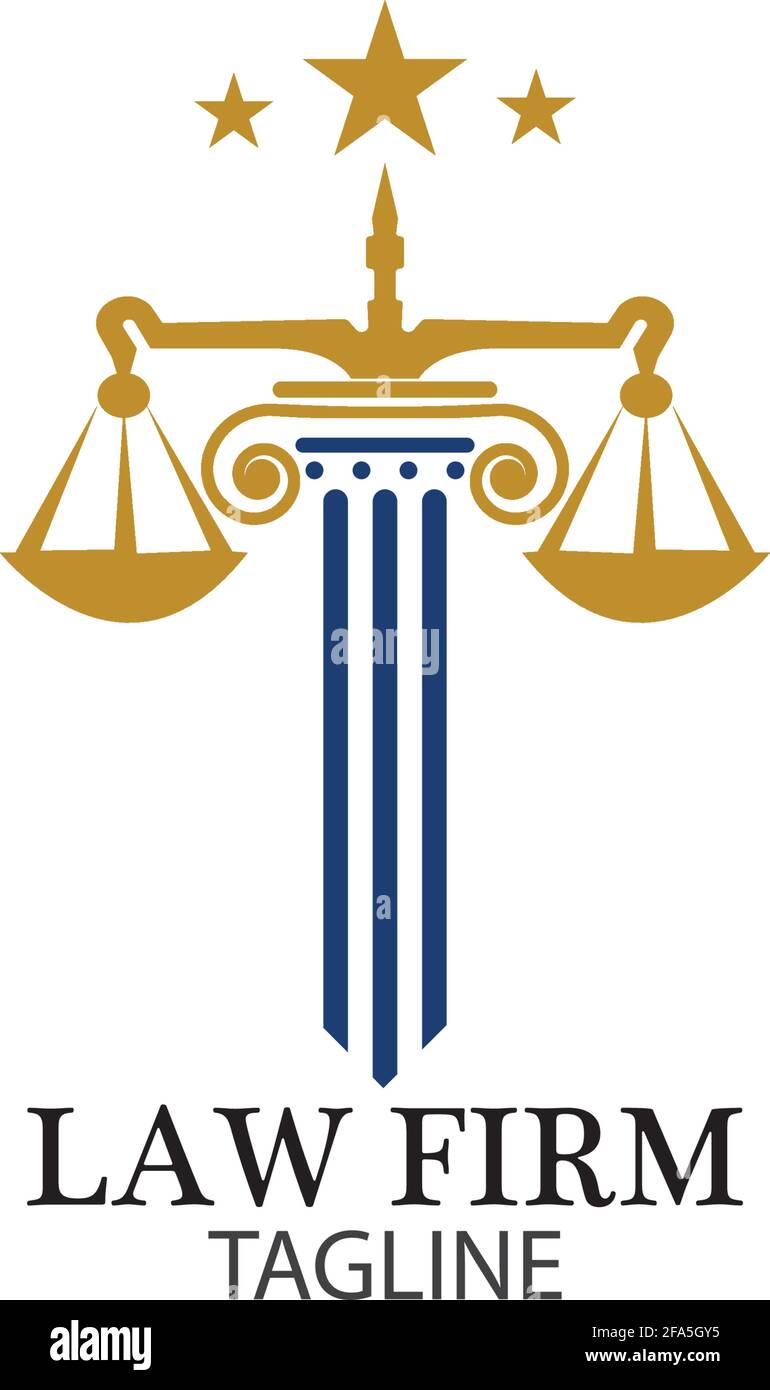 Law Firm Logo Vector