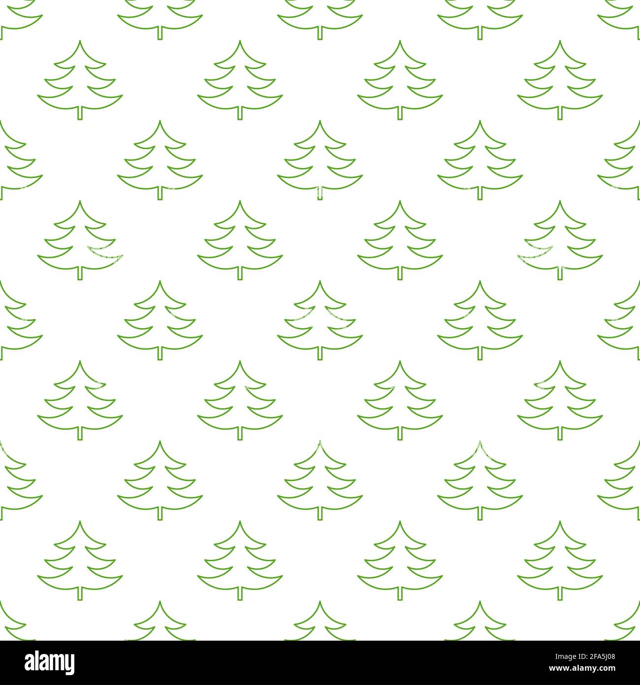 Christmas trees pattern illustration Stock Vector Image & Art - Alamy