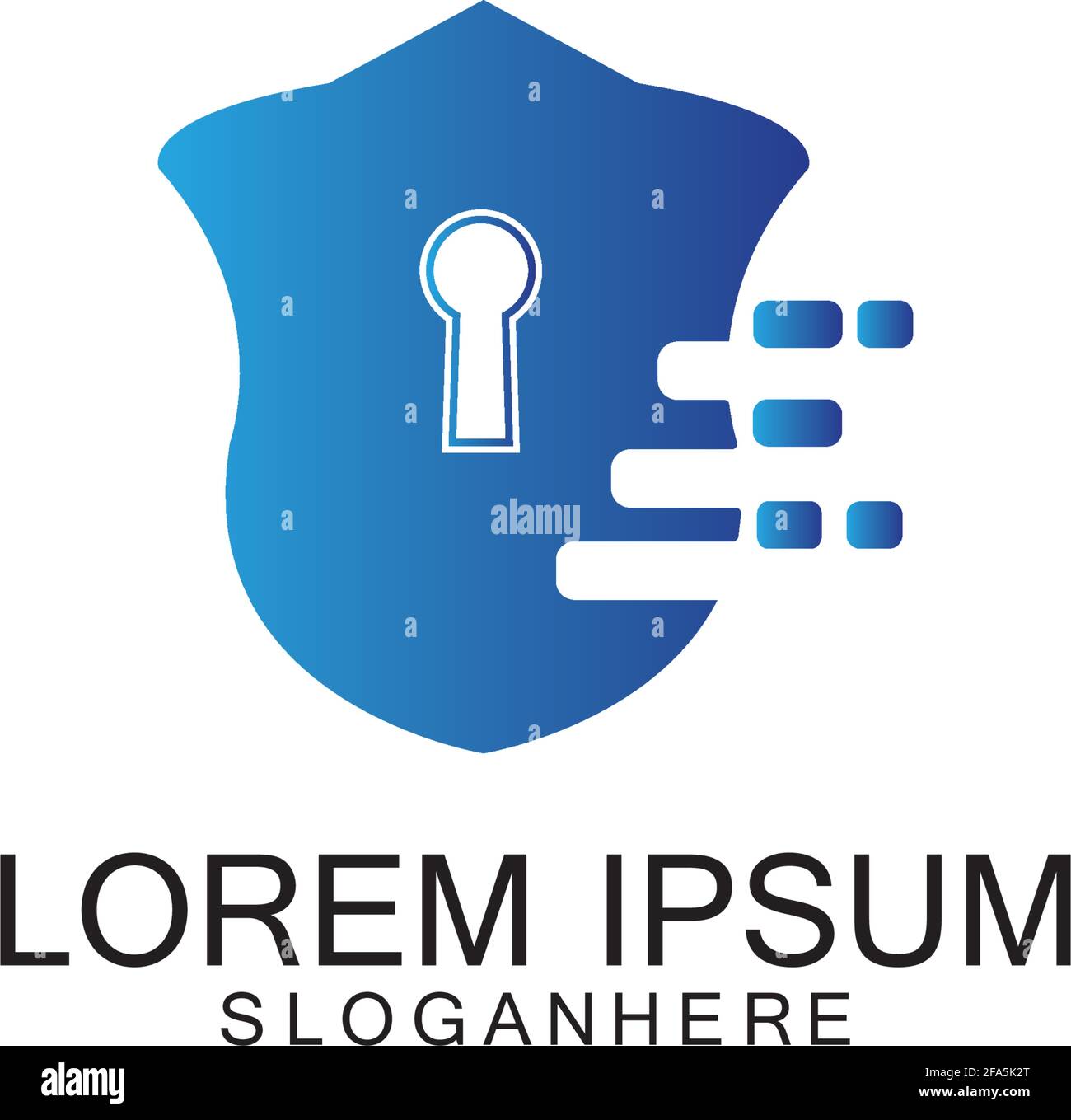 security shield logo vector icon design template Stock Vector Image ...