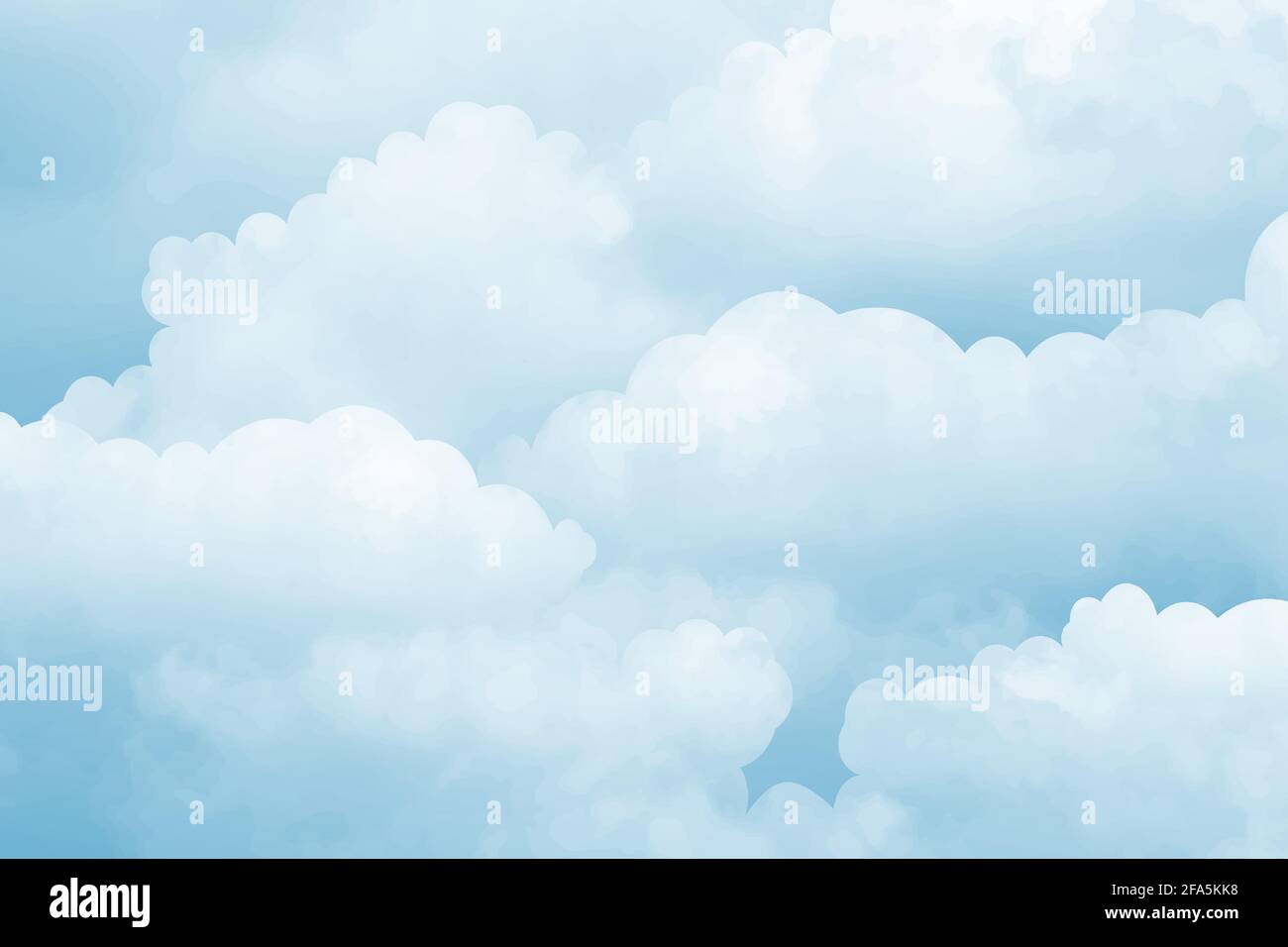 White grey clouds in Stock Vector Images - Alamy