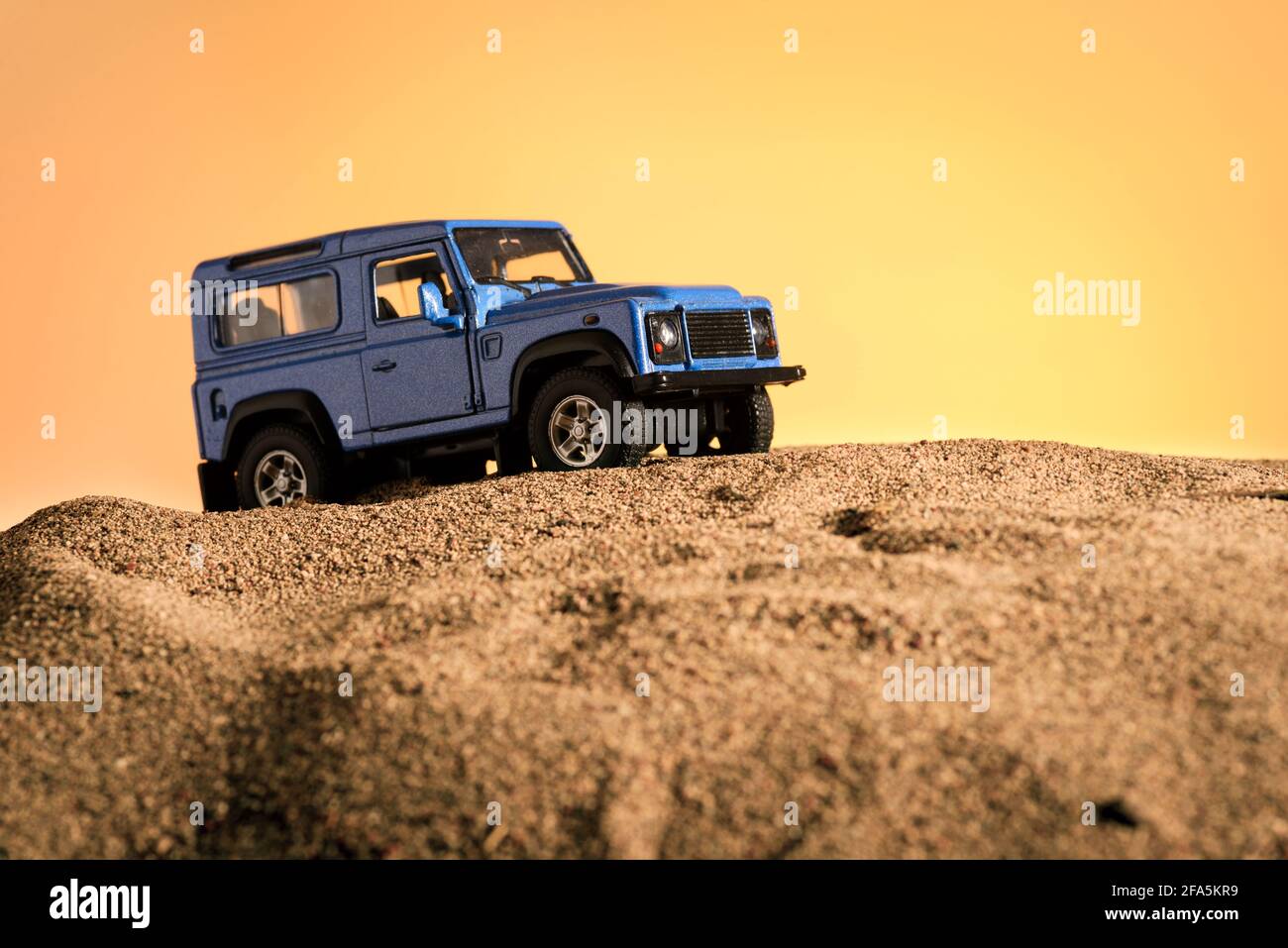 Izmir, Turkey - April 20, 2021: Close up shot of Blue colored 4x4 Suv ...