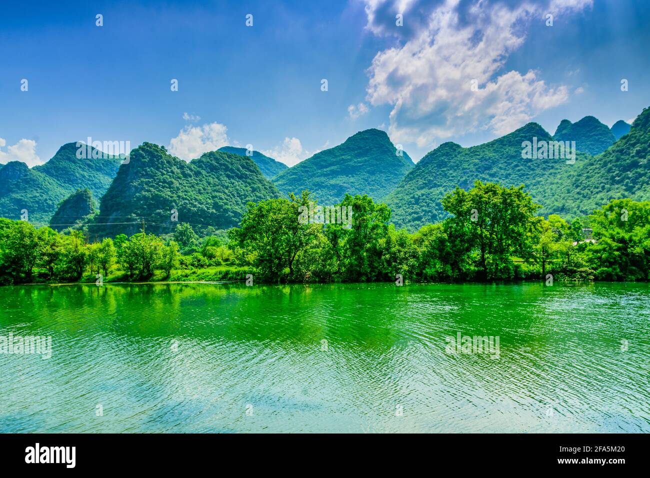 Landscape in summer Stock Photo - Alamy