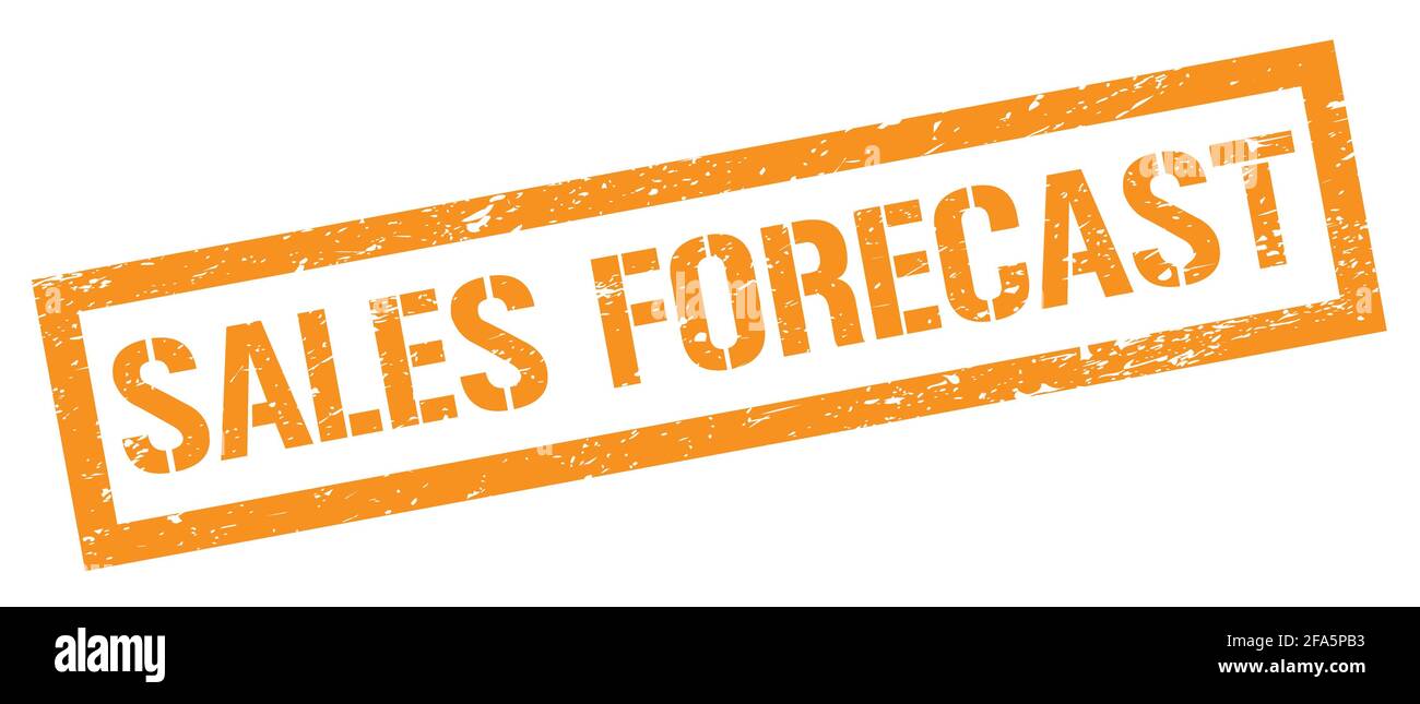 Sales forecast stamp hi-res stock photography and images - Alamy