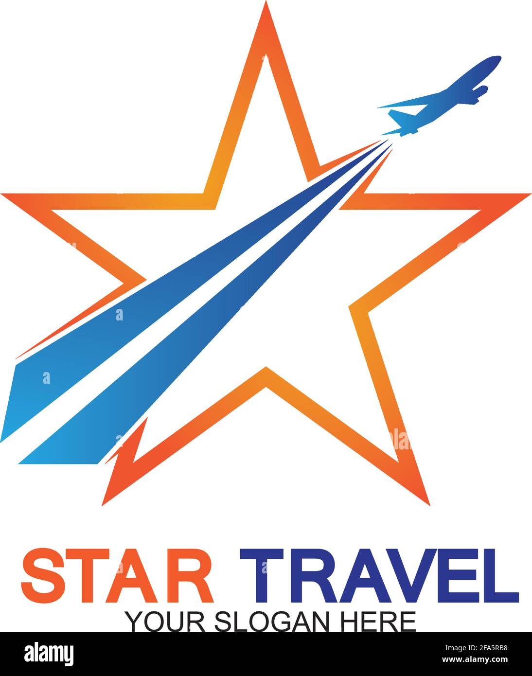 Star travel logo design. Travel agency logo design. Amazing ...