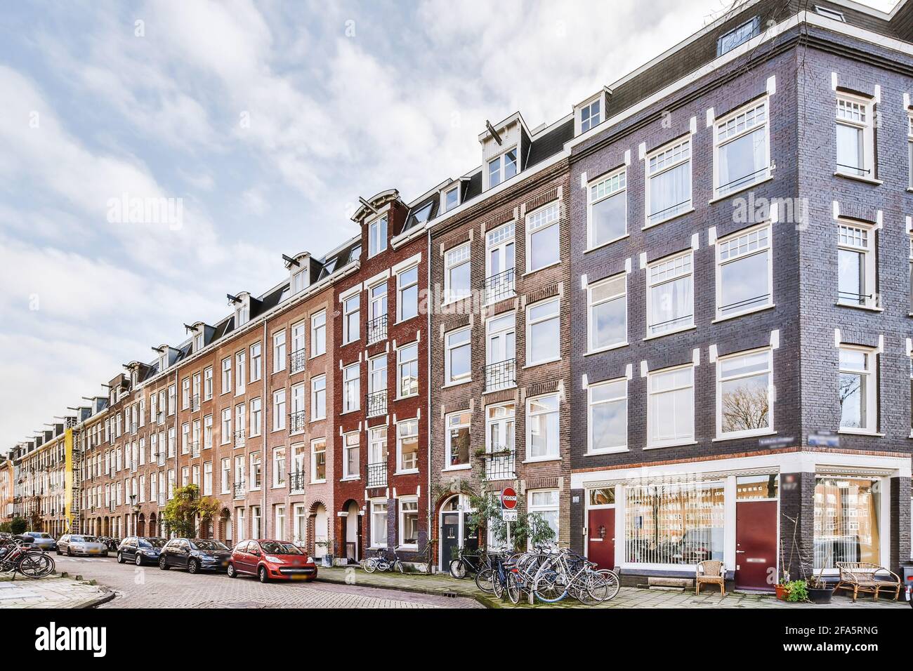 Beautiful residential area Stock Photo - Alamy