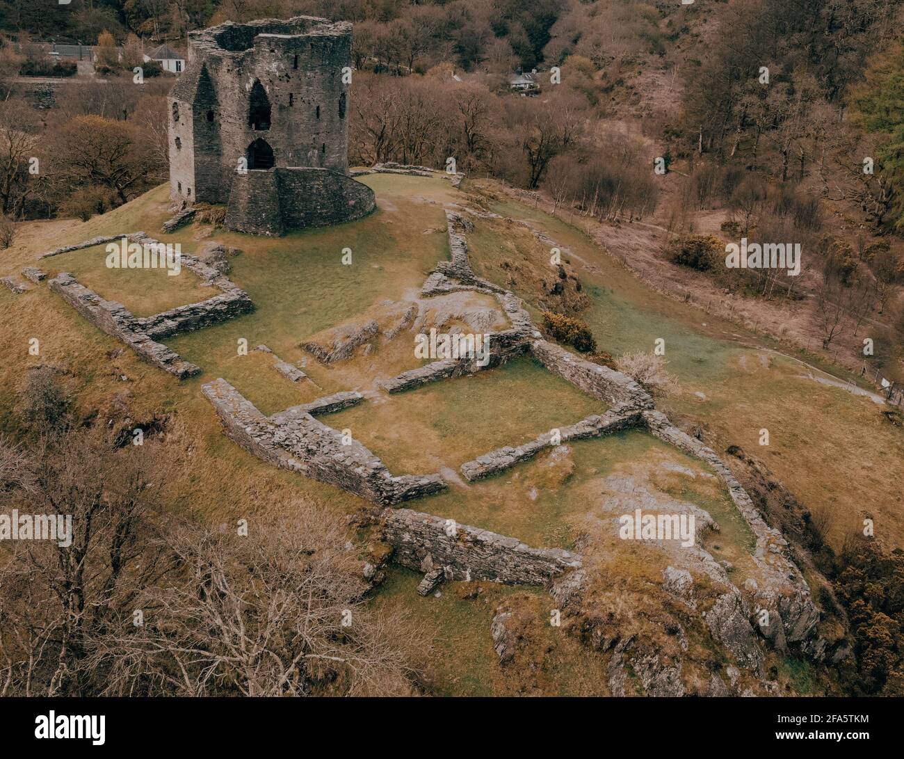 Dolbadarn castle fortress hi-res stock photography and images - Alamy