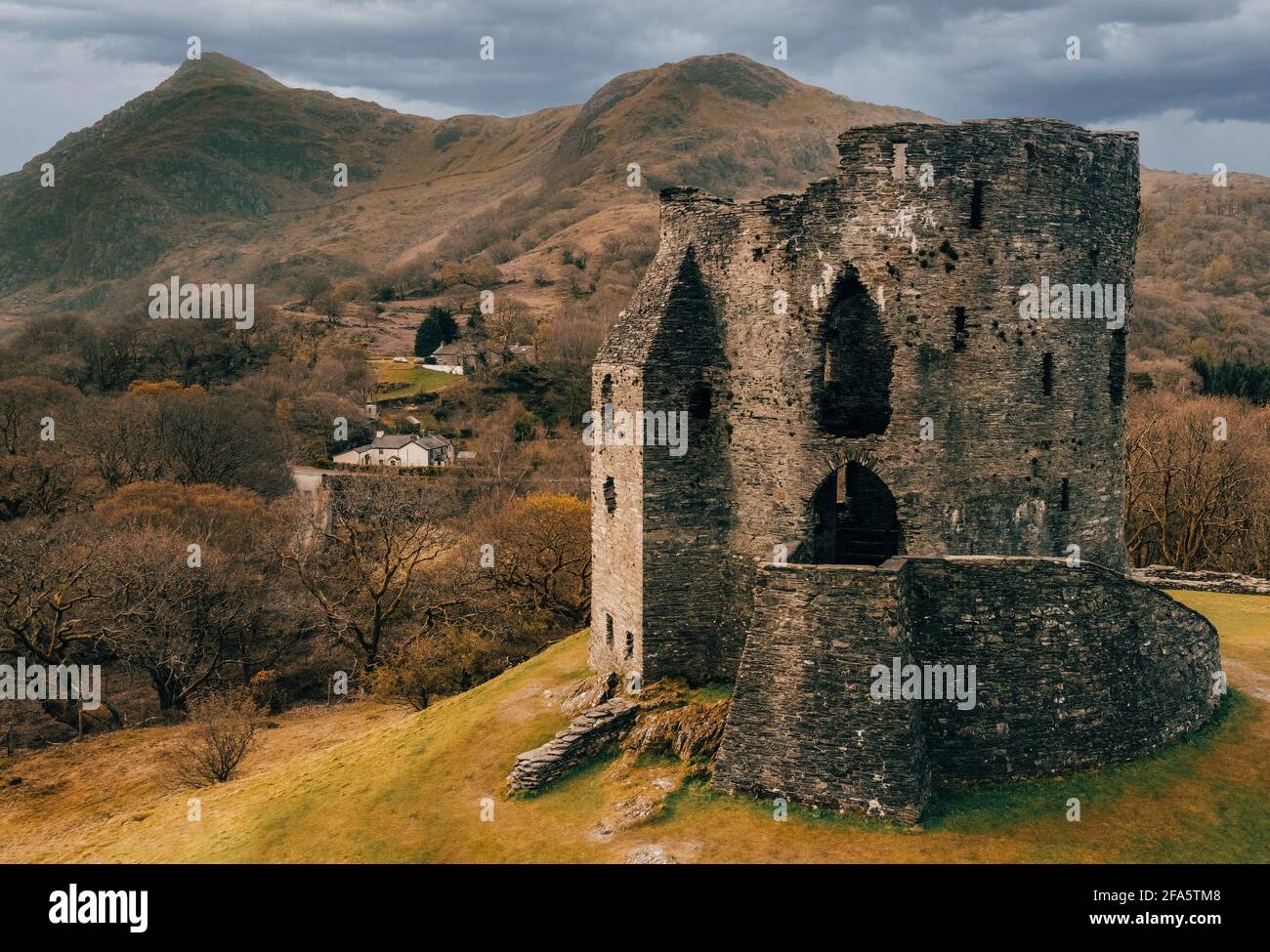 Dolbadarn castle fortress hi-res stock photography and images - Alamy
