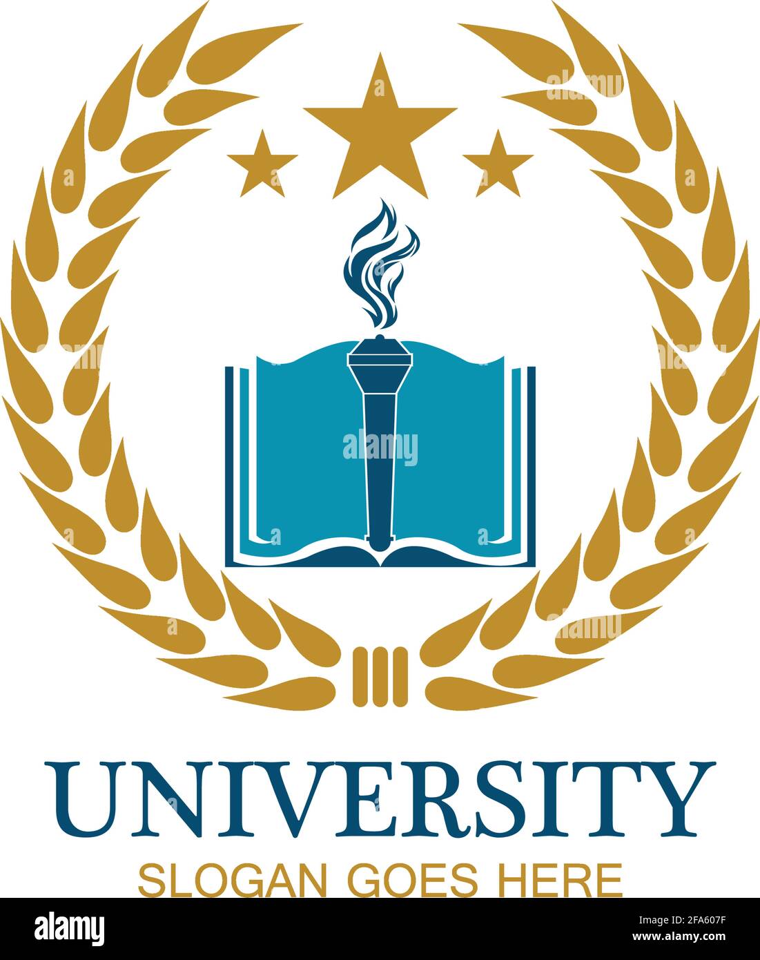 University, Academy, School and Course logo design template Stock ...