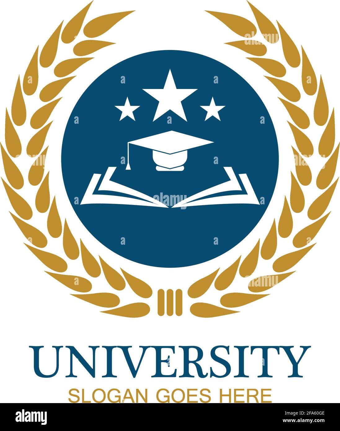 University, Academy, School and Course logo design template Stock ...