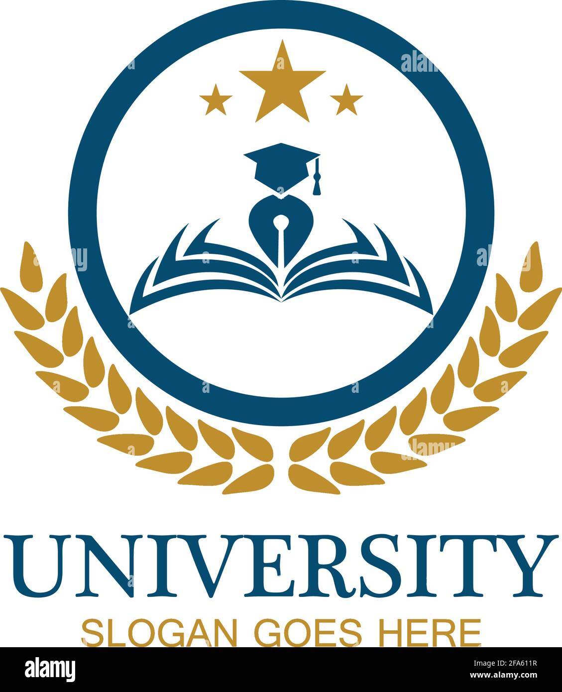 School Monogram Design