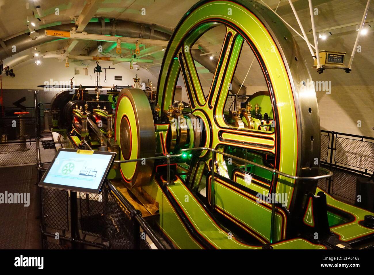 Vintage flywheel pump hi-res stock photography and images - Alamy