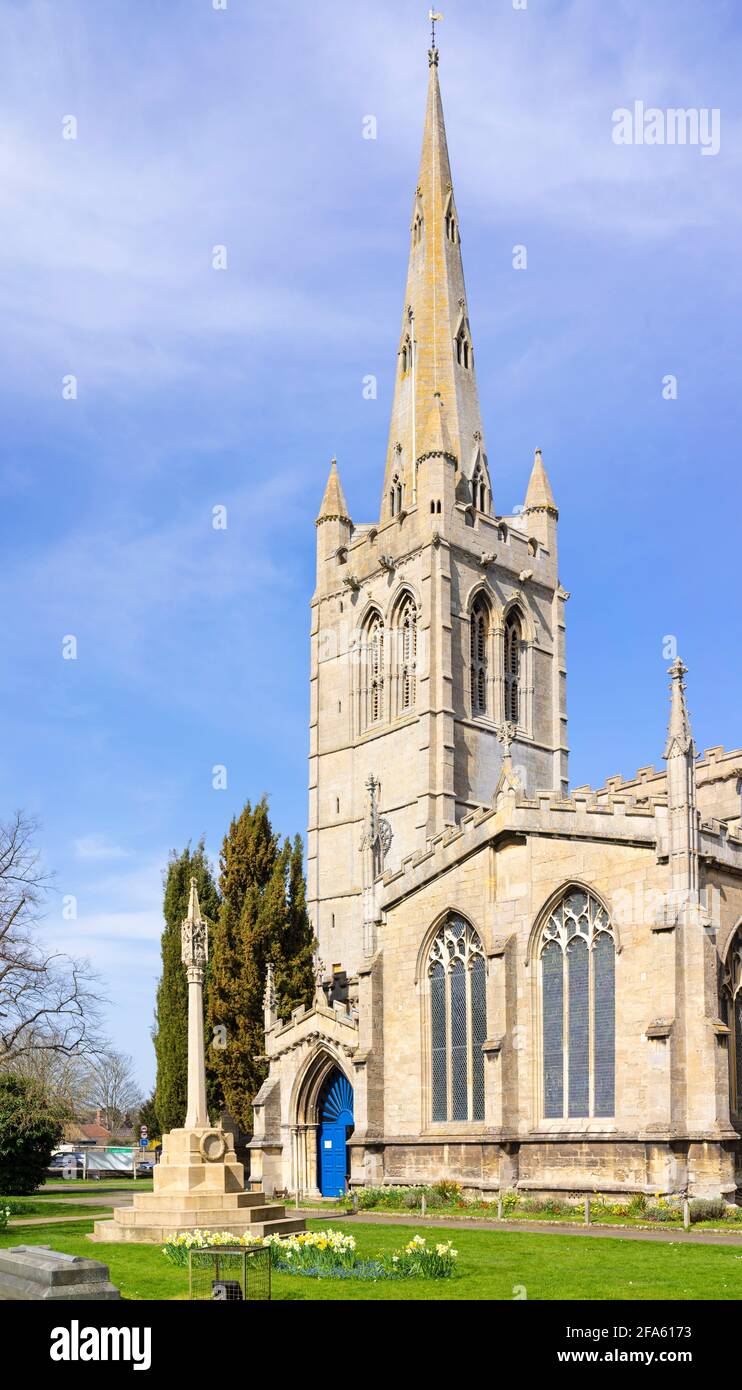 All Saints Parish Church Oakham Rutland England UK GB Europe Stock ...