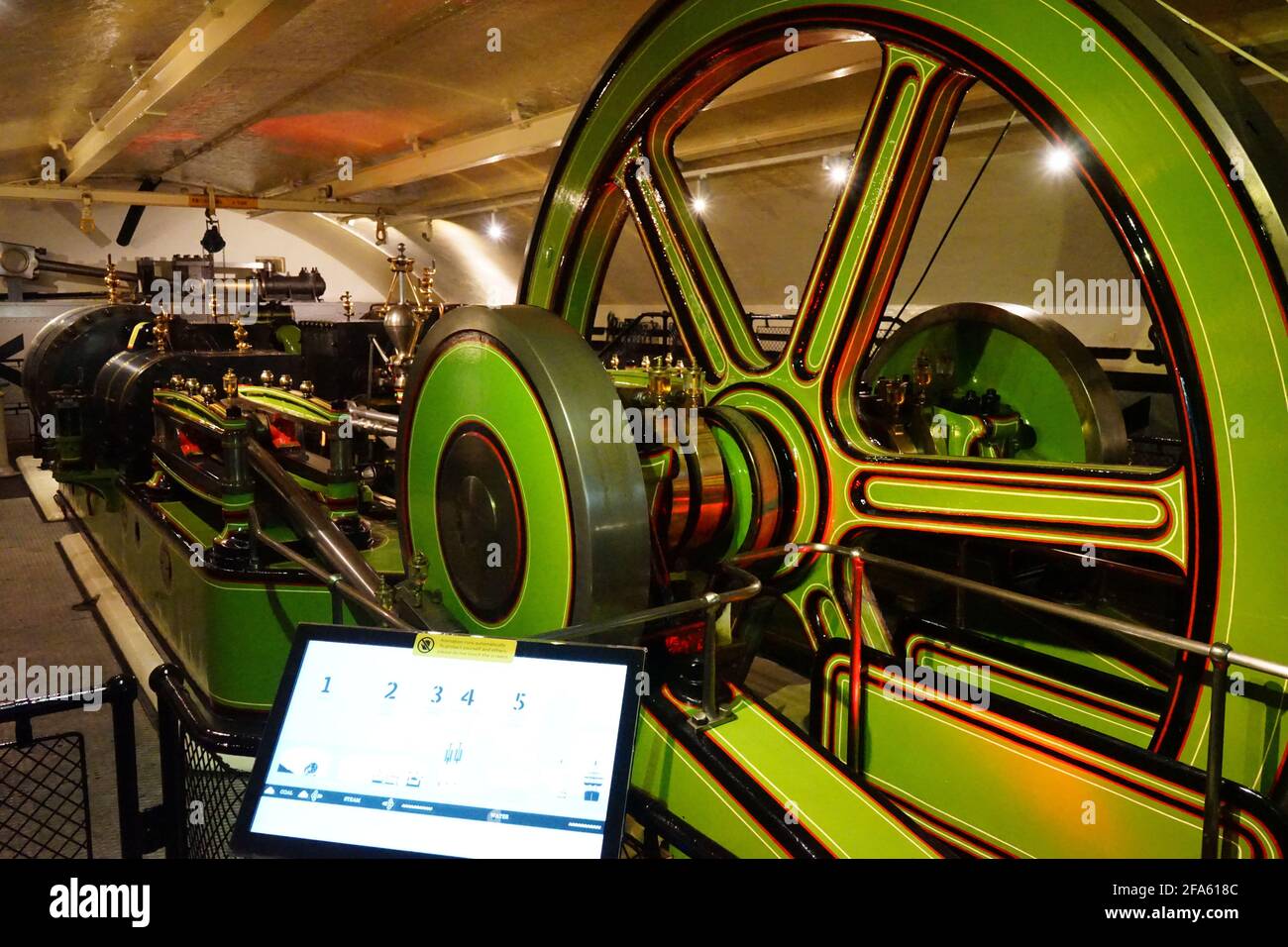 Vintage flywheel pump hi-res stock photography and images - Alamy