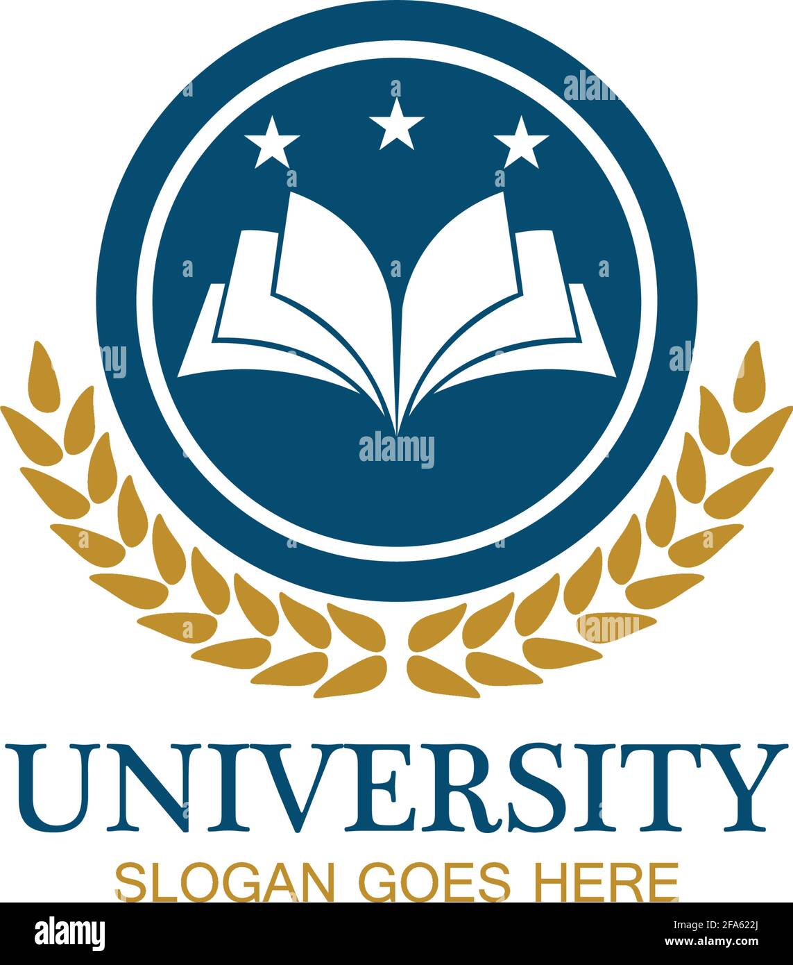 University, Academy, School and Course logo design template Stock ...
