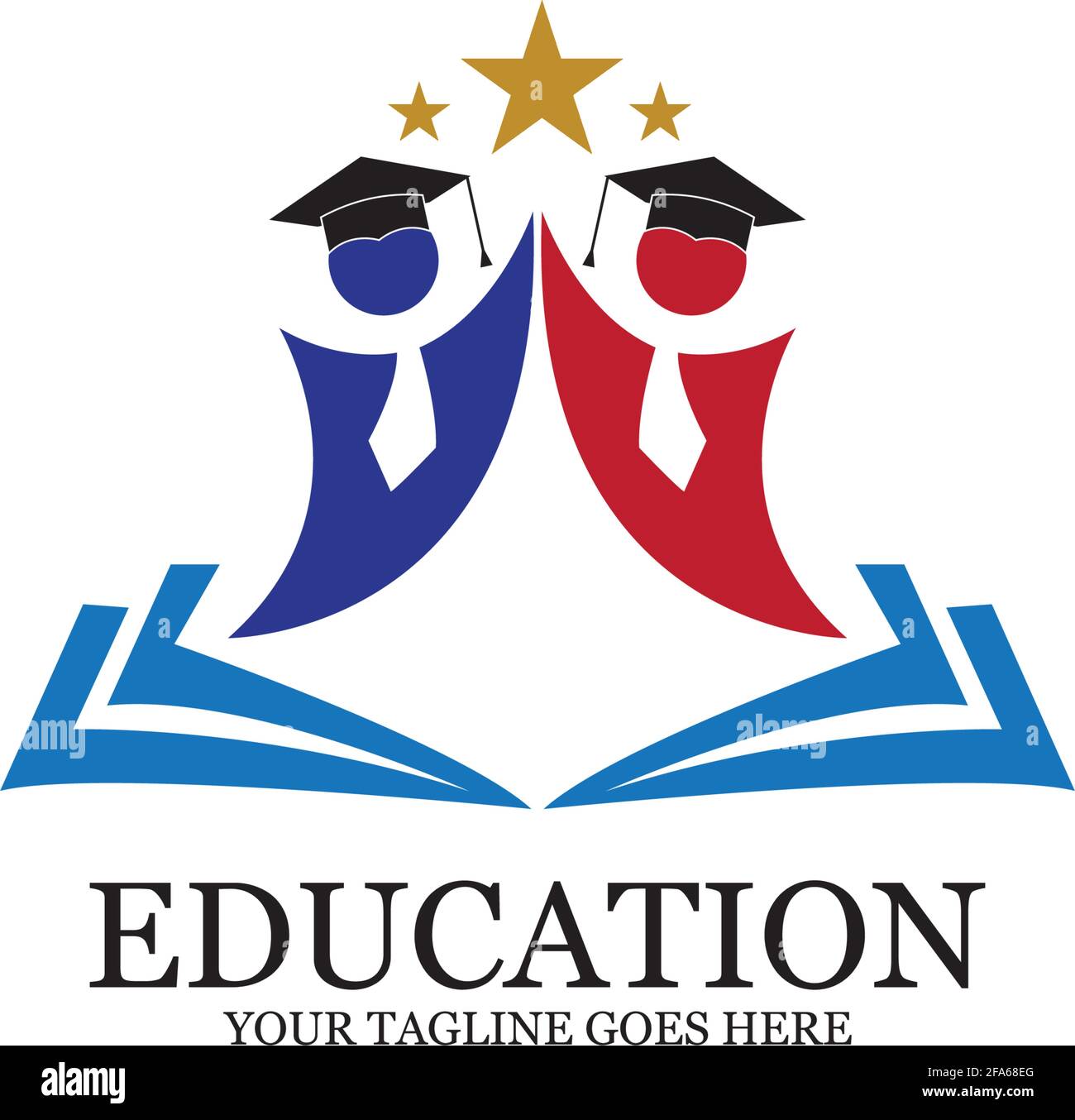 Education Logo Template vector icon illustration design Stock Vector ...