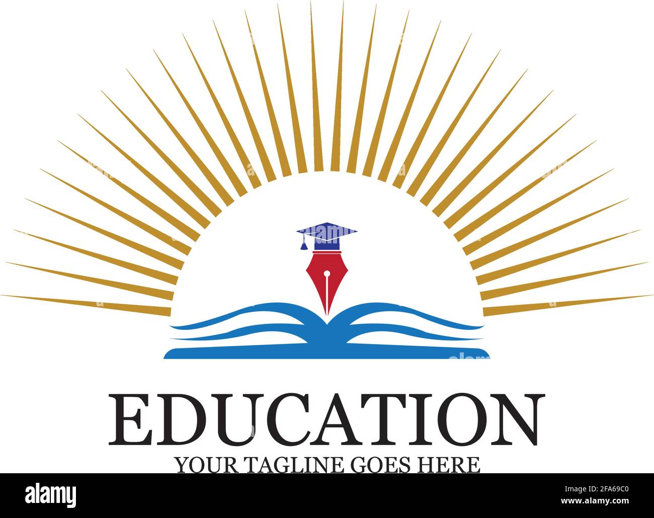 Education Logo Template vector icon illustration design Stock Vector ...