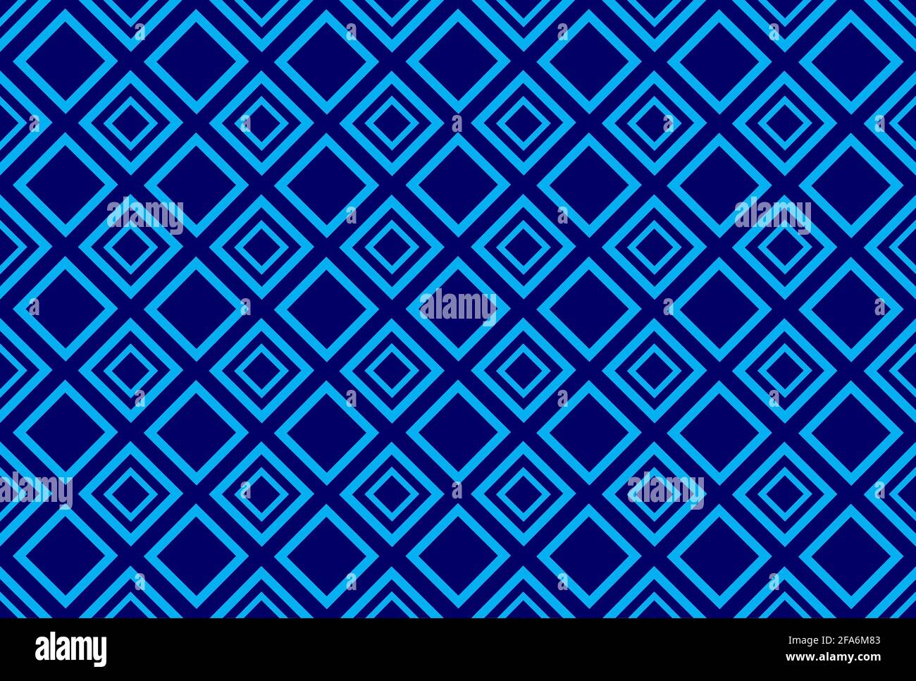 Seamless pattern illustration of diagonal squares with blue tone and ...