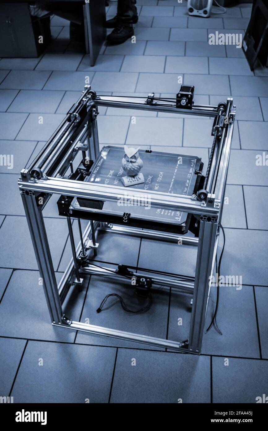 3d printer general plan, 3d printer construction. Automatic three ...