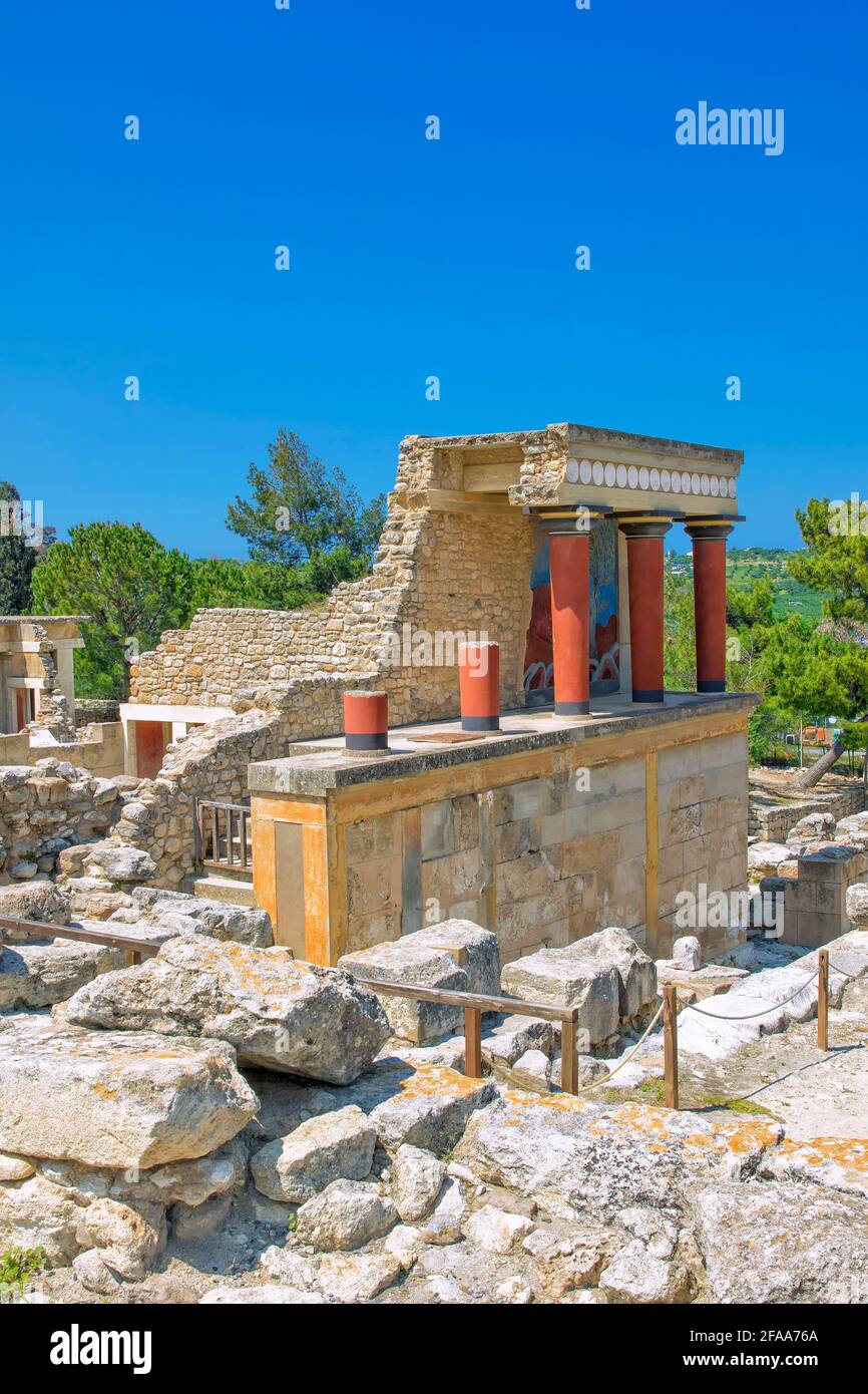 Palace of minos hi-res stock photography and images - Alamy
