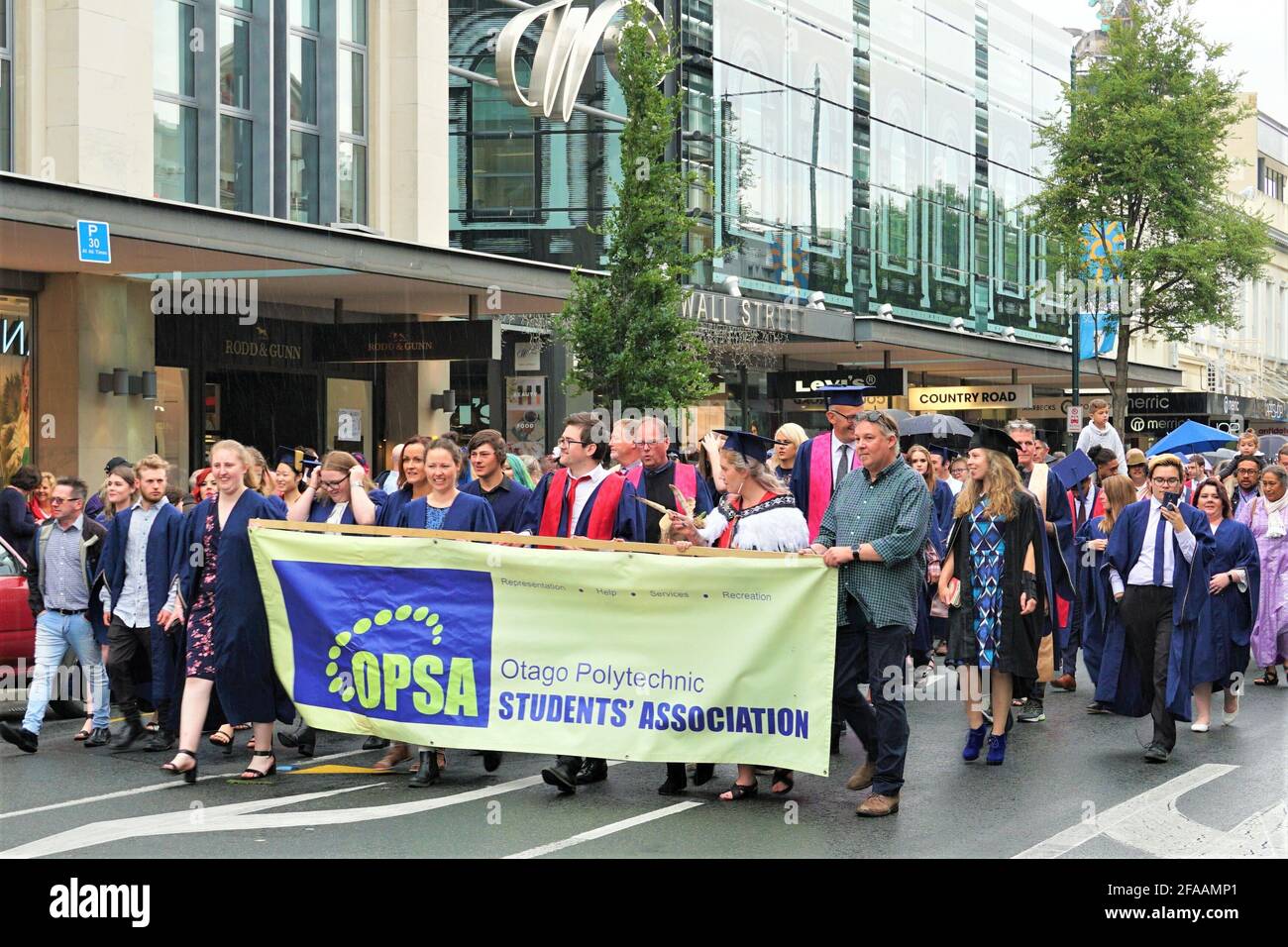 DUNEDIN, NEW ZEALAND - Nov 01, 2019: The annual Otago Polytechnic ...