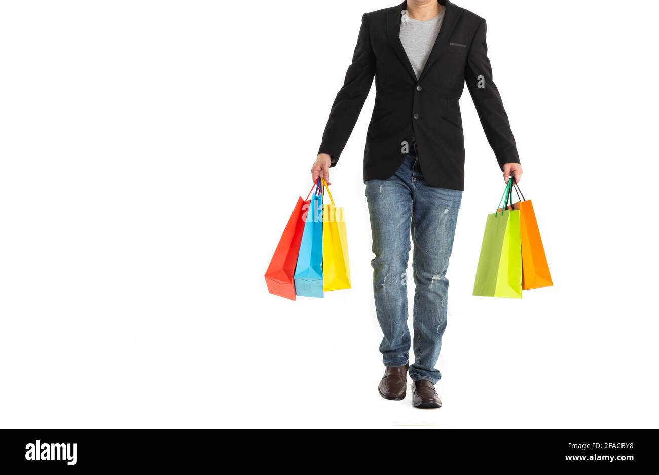 Shopper man hi-res stock photography and images - Alamy