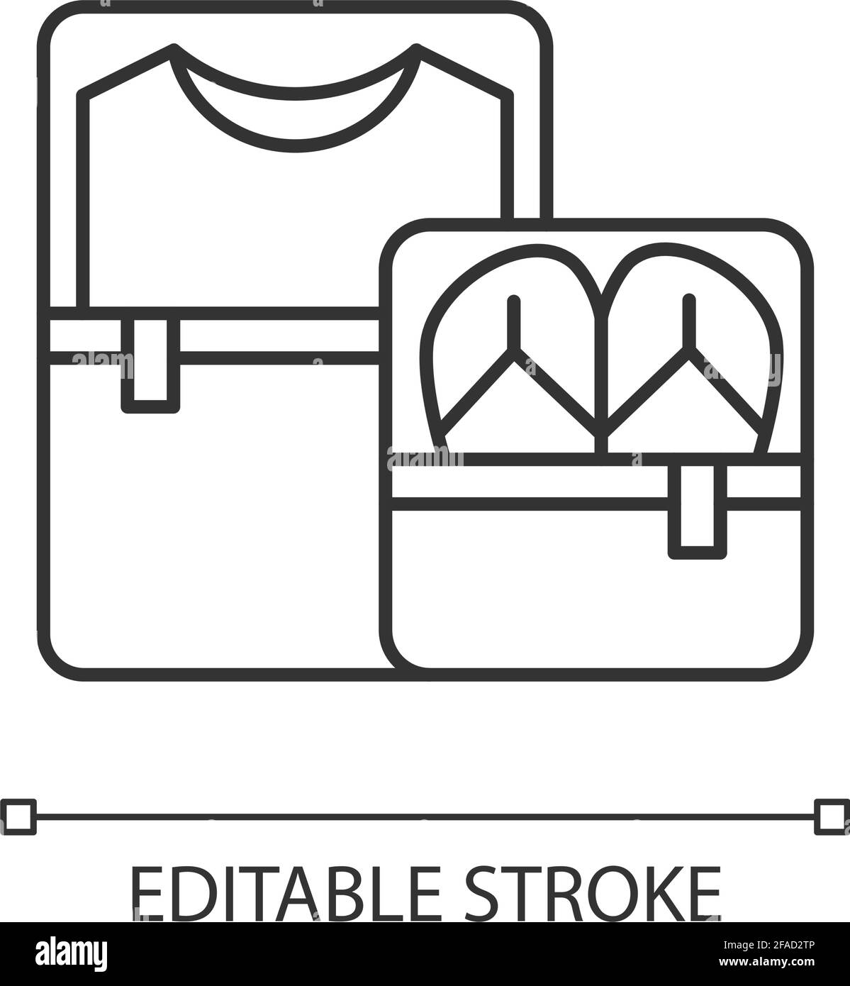 Packing cubes linear icon Stock Vector Image & Art - Alamy