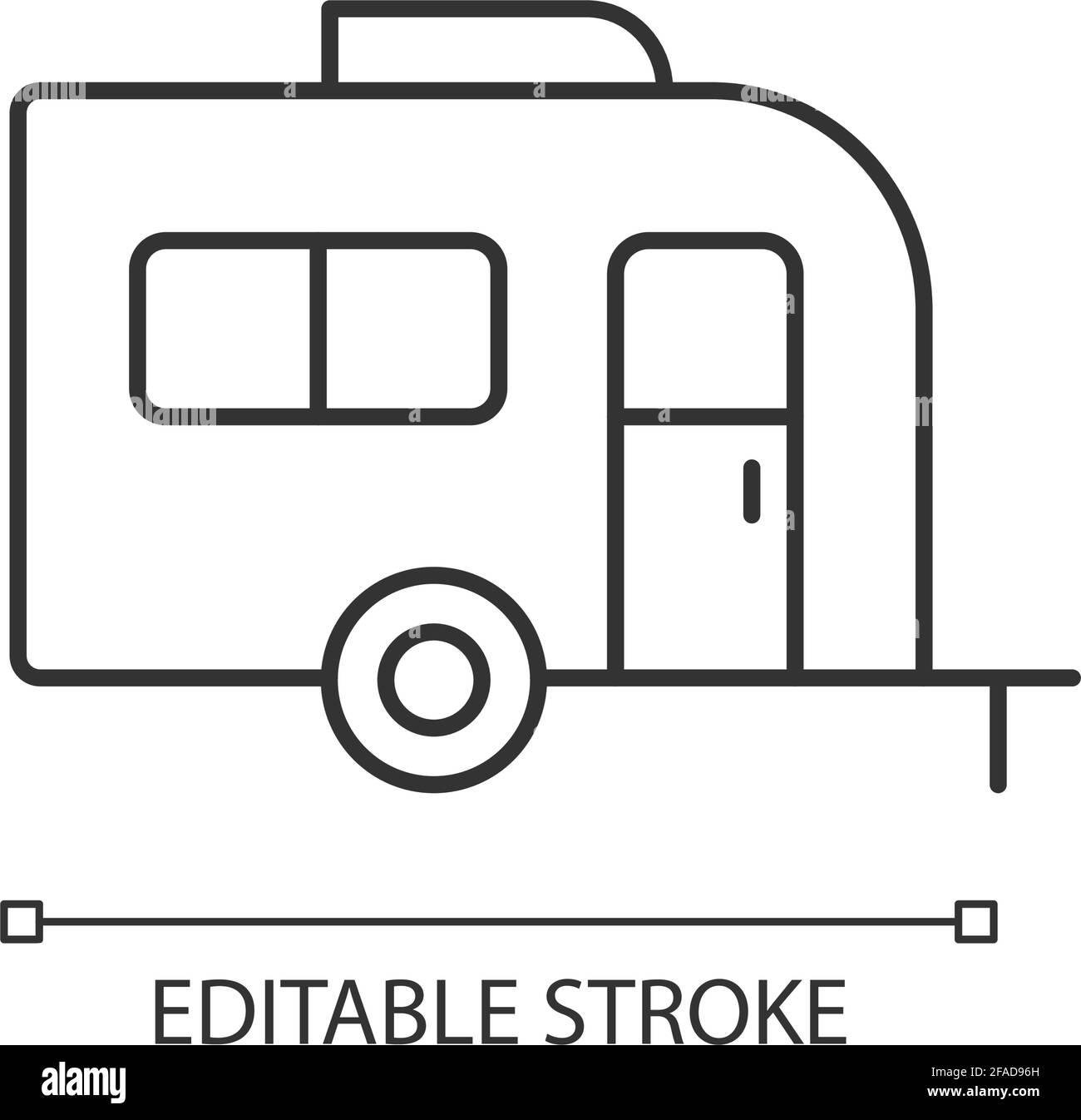 Drawing caravan Cut Out Stock Images & Pictures - Alamy