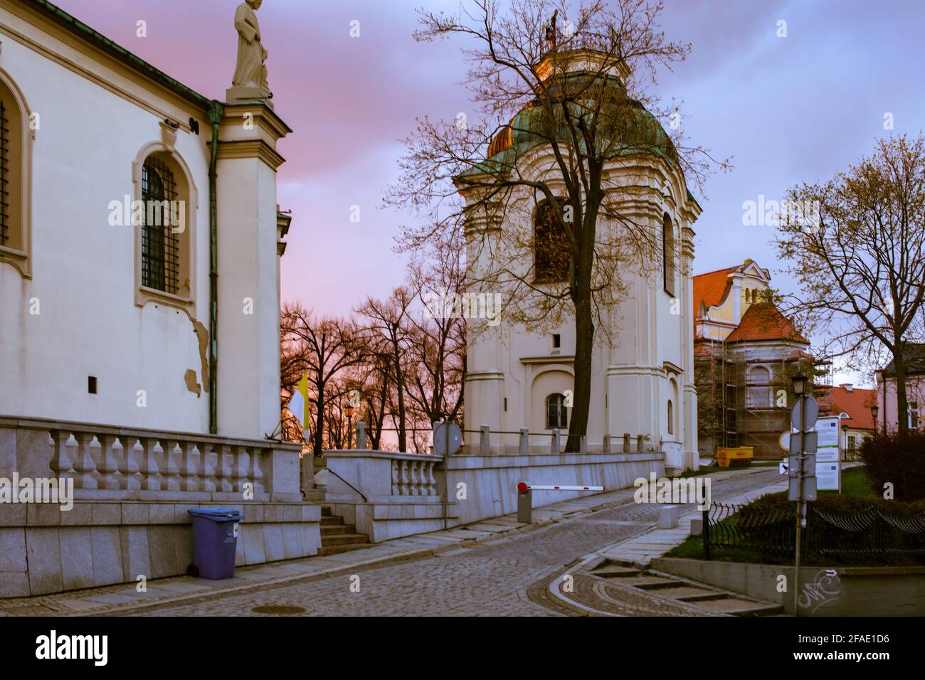 Gniezno, Poland - Cathedral. Old town sacred and secular buildings ...
