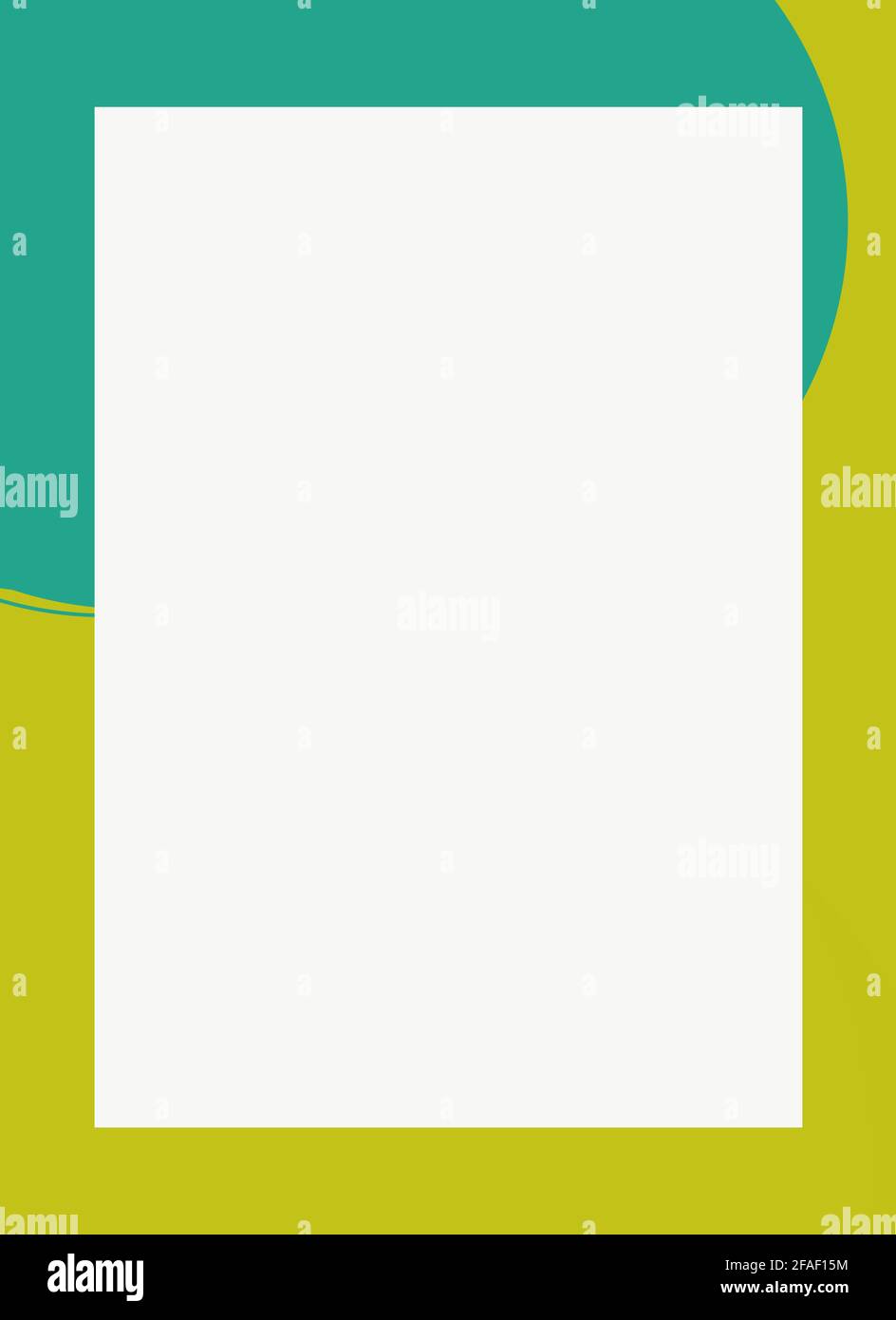 Colorful modern abstract flyer cover frame with decorative texture ...