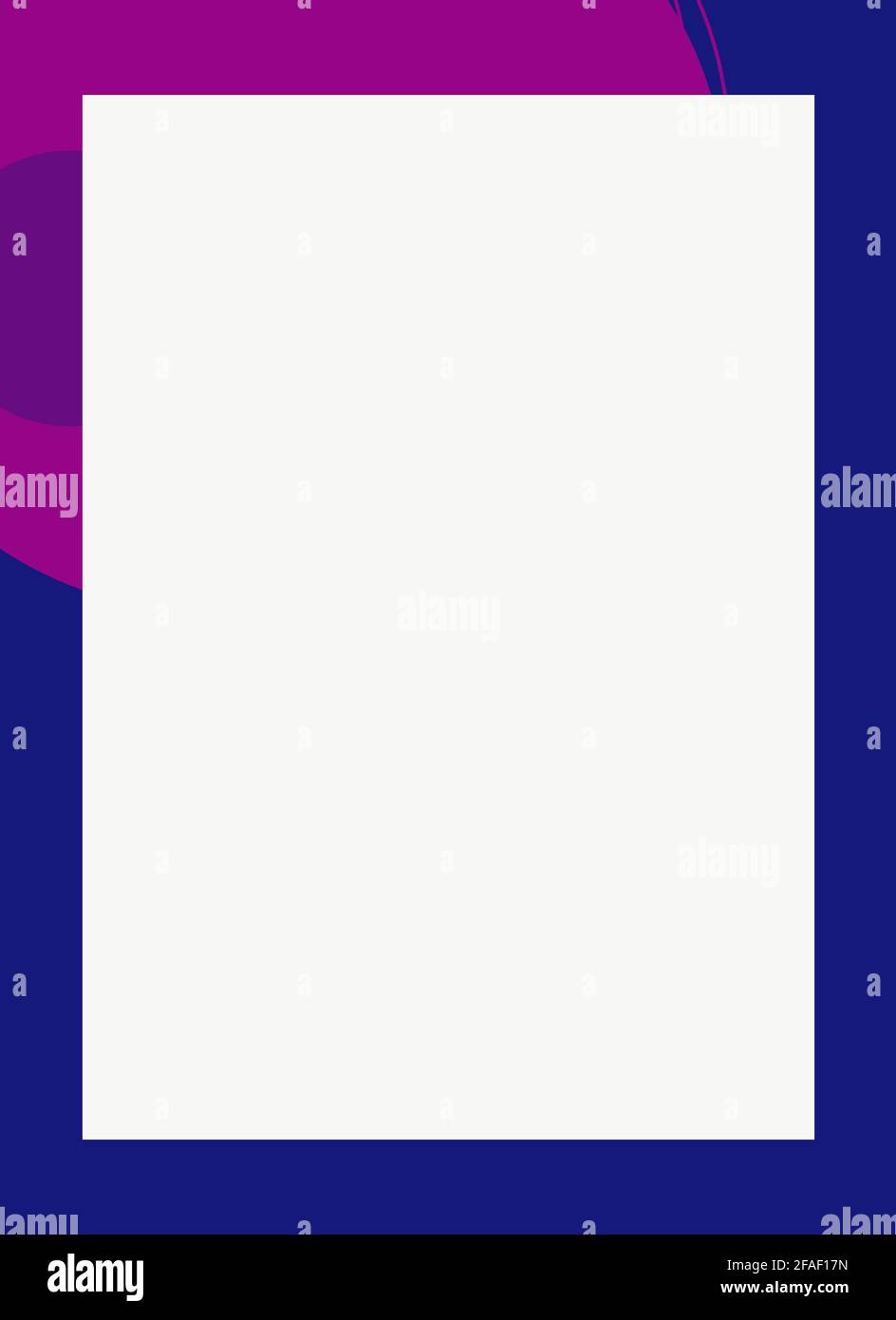 Colorful modern abstract flyer cover frame with decorative texture ...