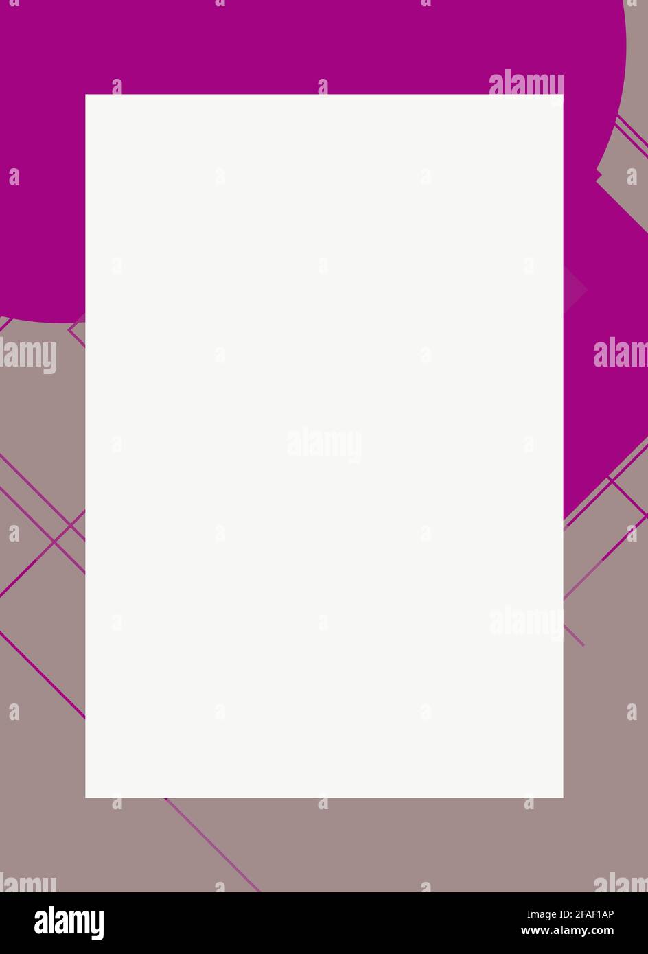 Colorful modern abstract flyer cover frame with decorative texture ...