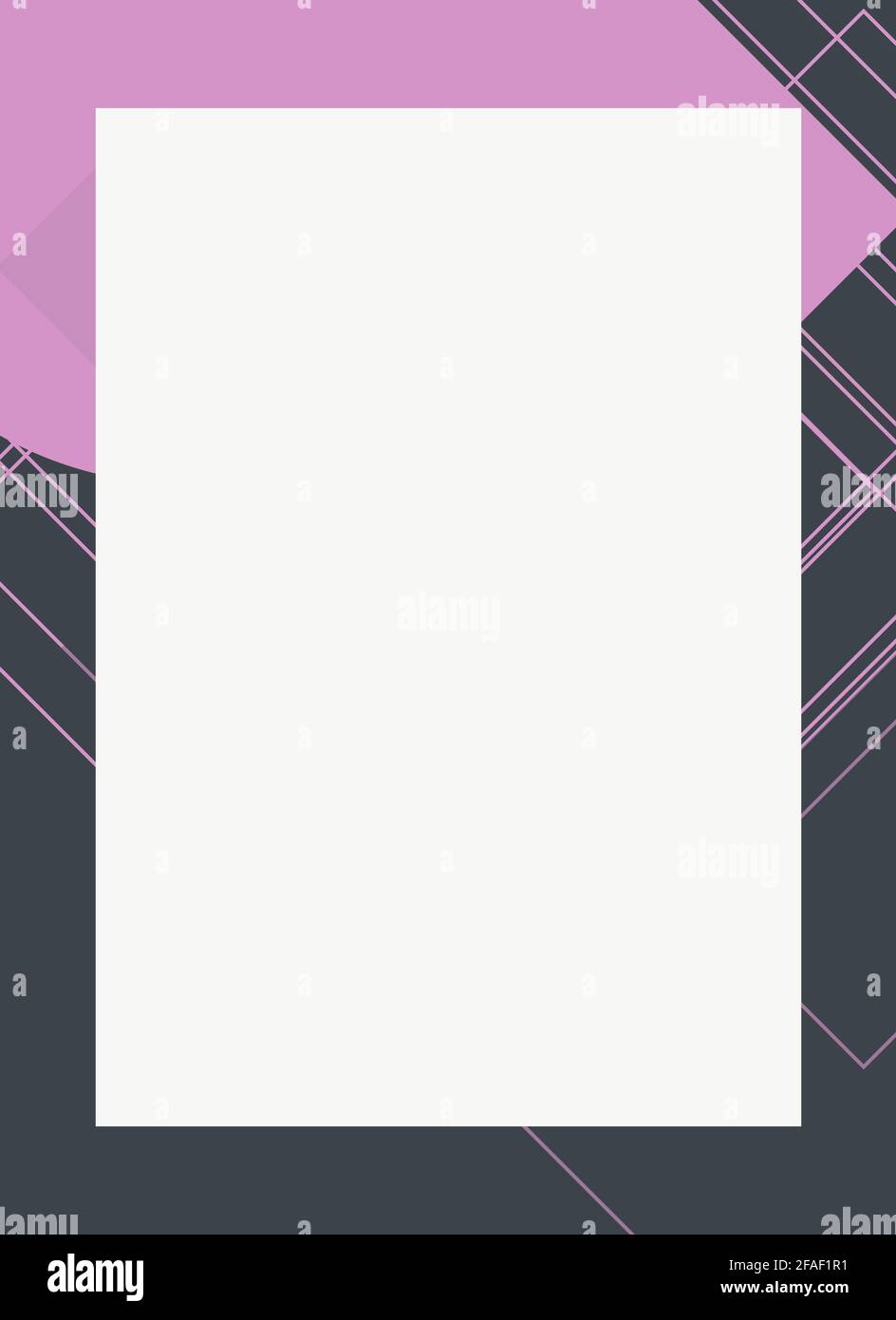 Colorful modern abstract flyer cover frame with decorative texture ...