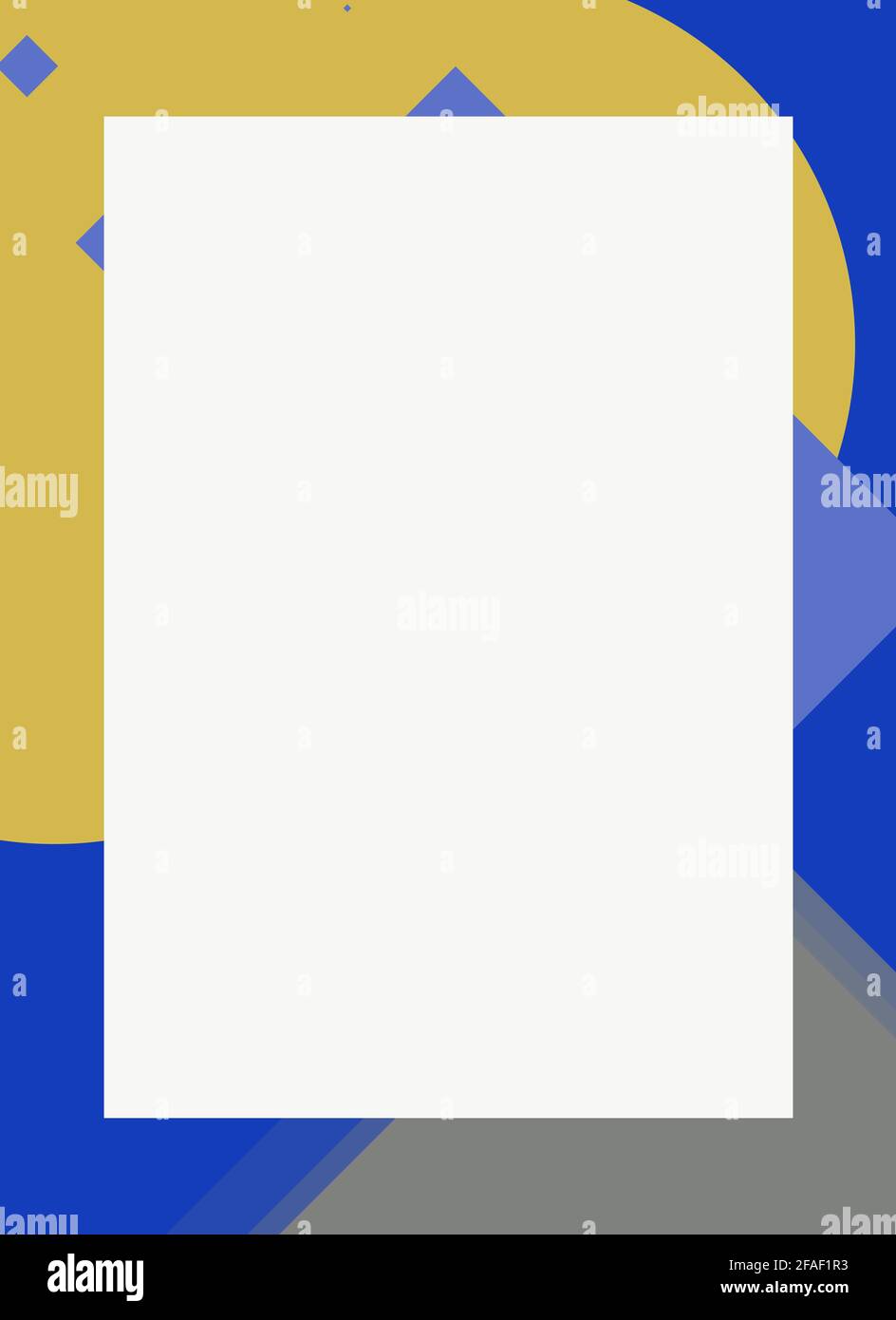 Colorful modern abstract flyer cover frame with decorative texture ...