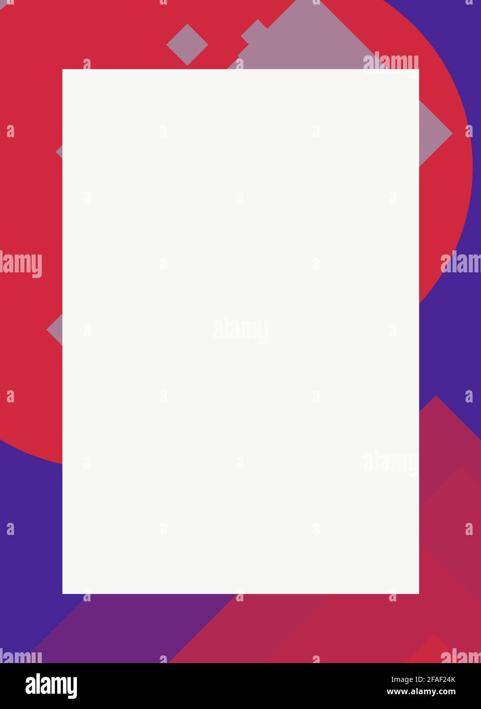 Colorful modern abstract flyer cover frame with decorative texture ...