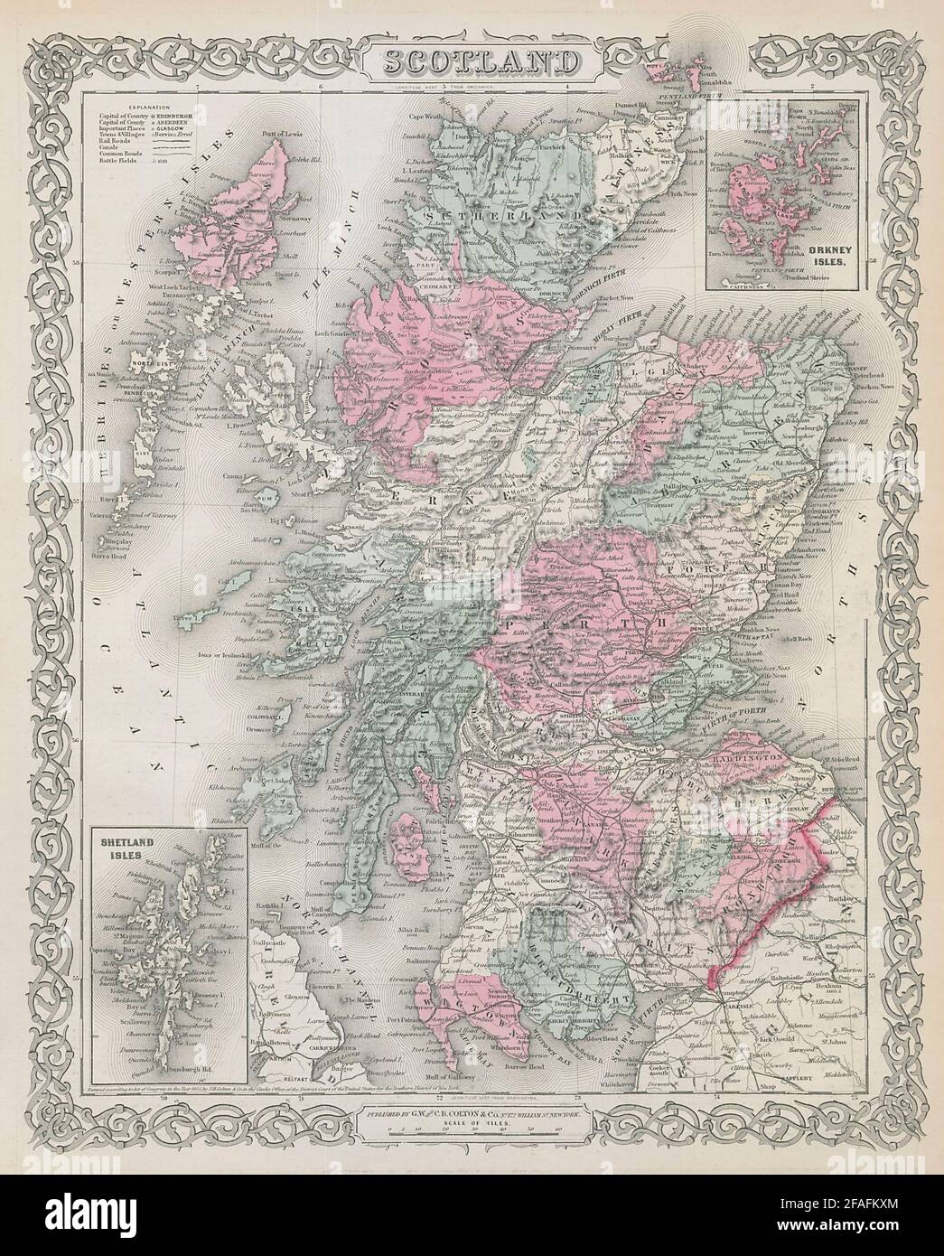 Colton plan or map hi-res stock photography and images - Alamy