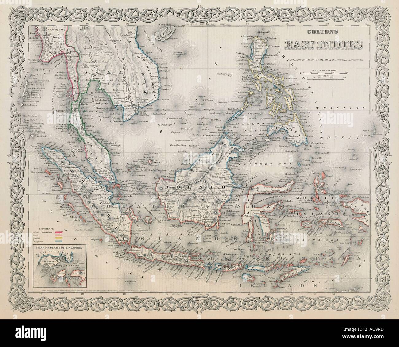 East Indies. Malaysia Indonesia Philippines Indochina Singapore. COLTON ...