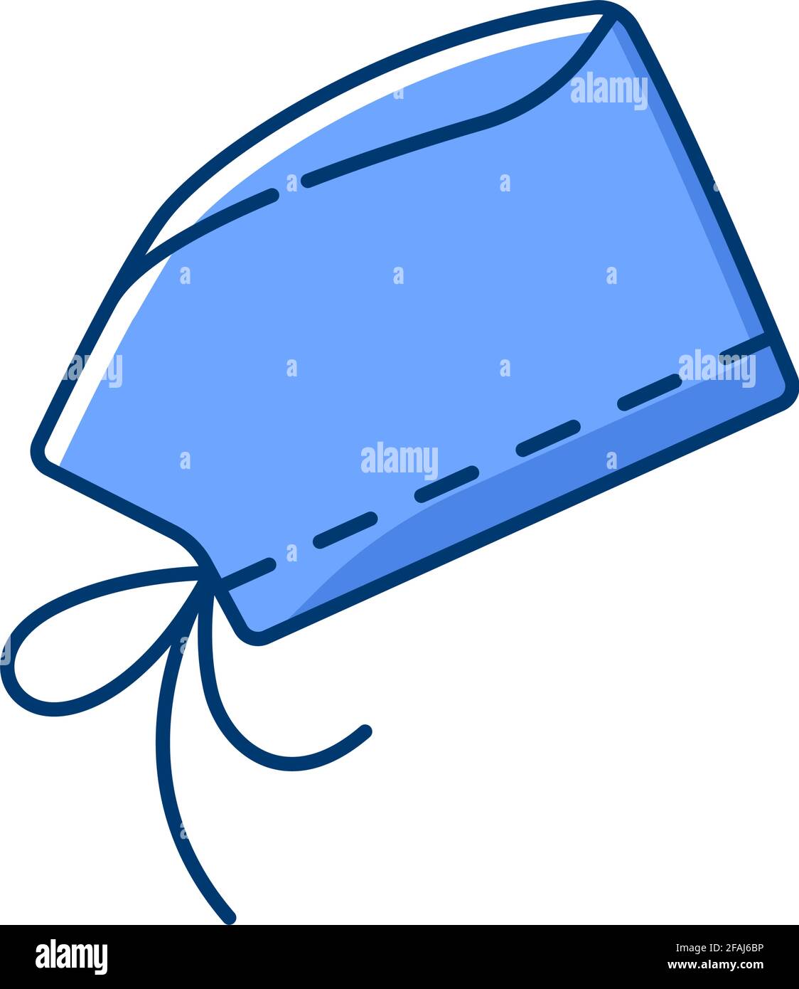 Surgical cap RGB color icon Stock Vector Image & Art - Alamy