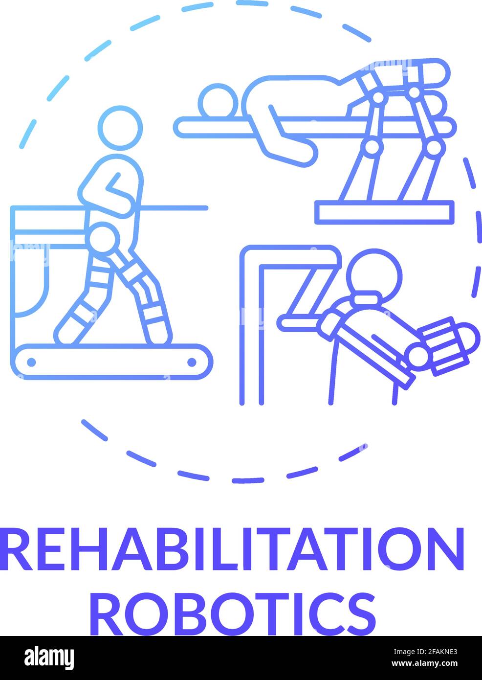 Robotics linear icon concept Stock Vector Images - Alamy