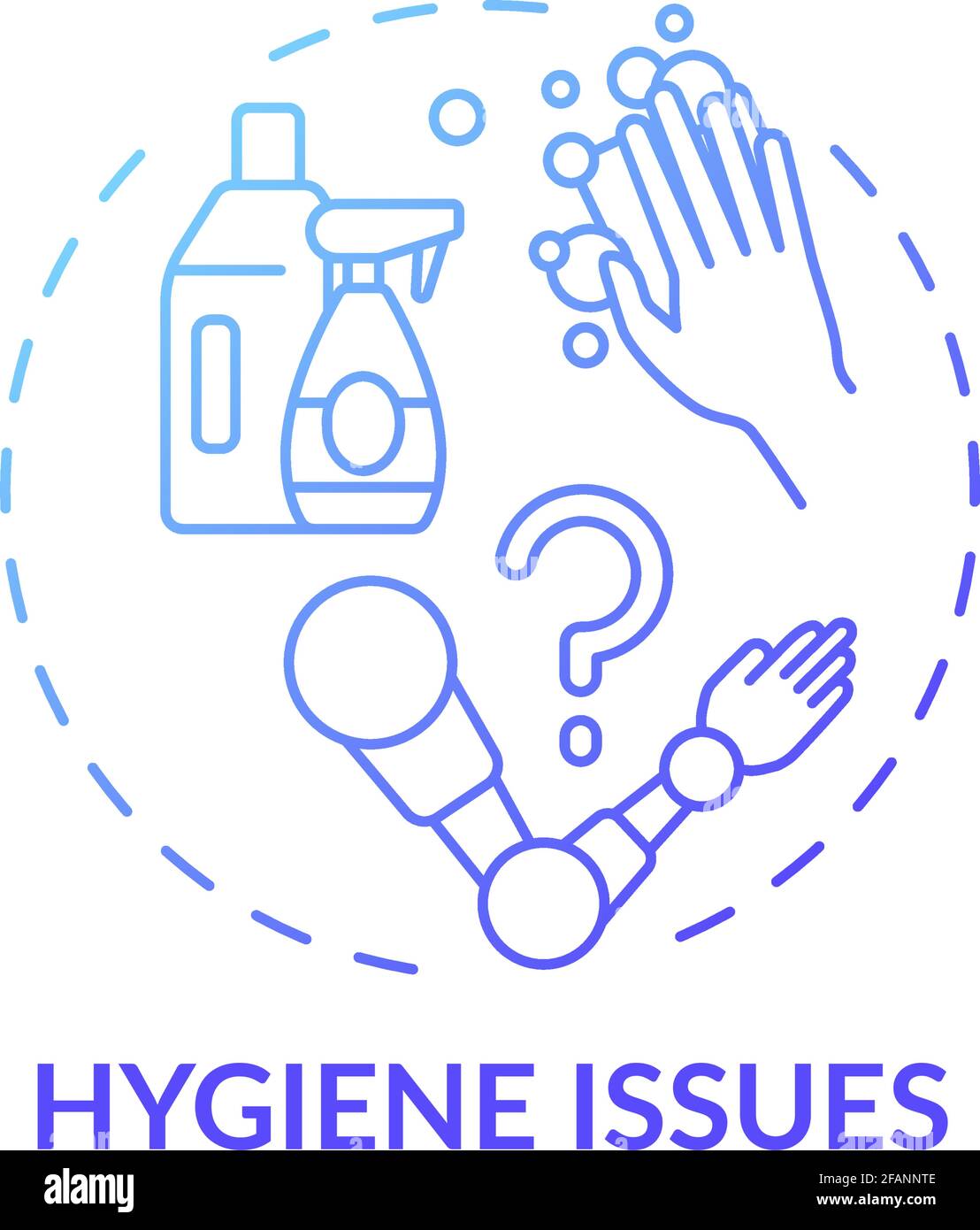 Hygiene issues concept icon Stock Vector Image & Art - Alamy